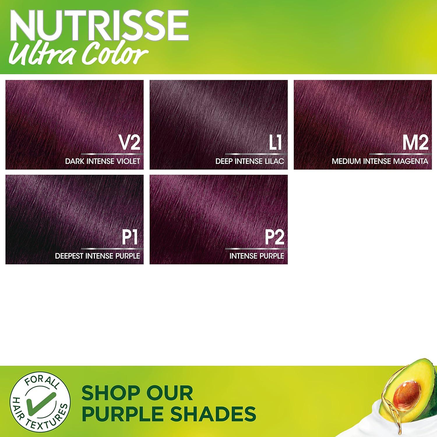 Garnier Nutrisse Ultra Color M2 Medium Intense Magenta Hair Dye - 2 ...
