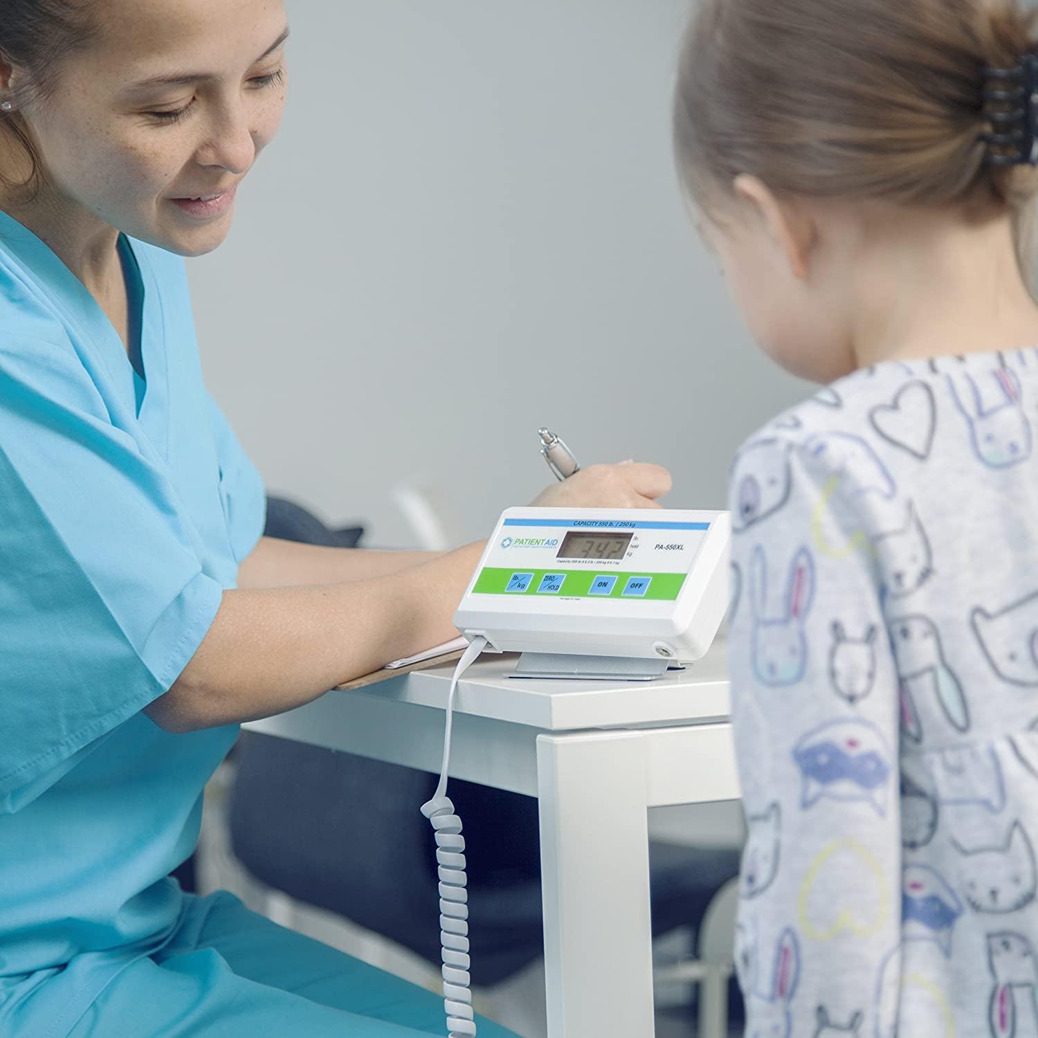 Medical Grade Portable Floor Scale - Easy-to-Read Digital Display ...