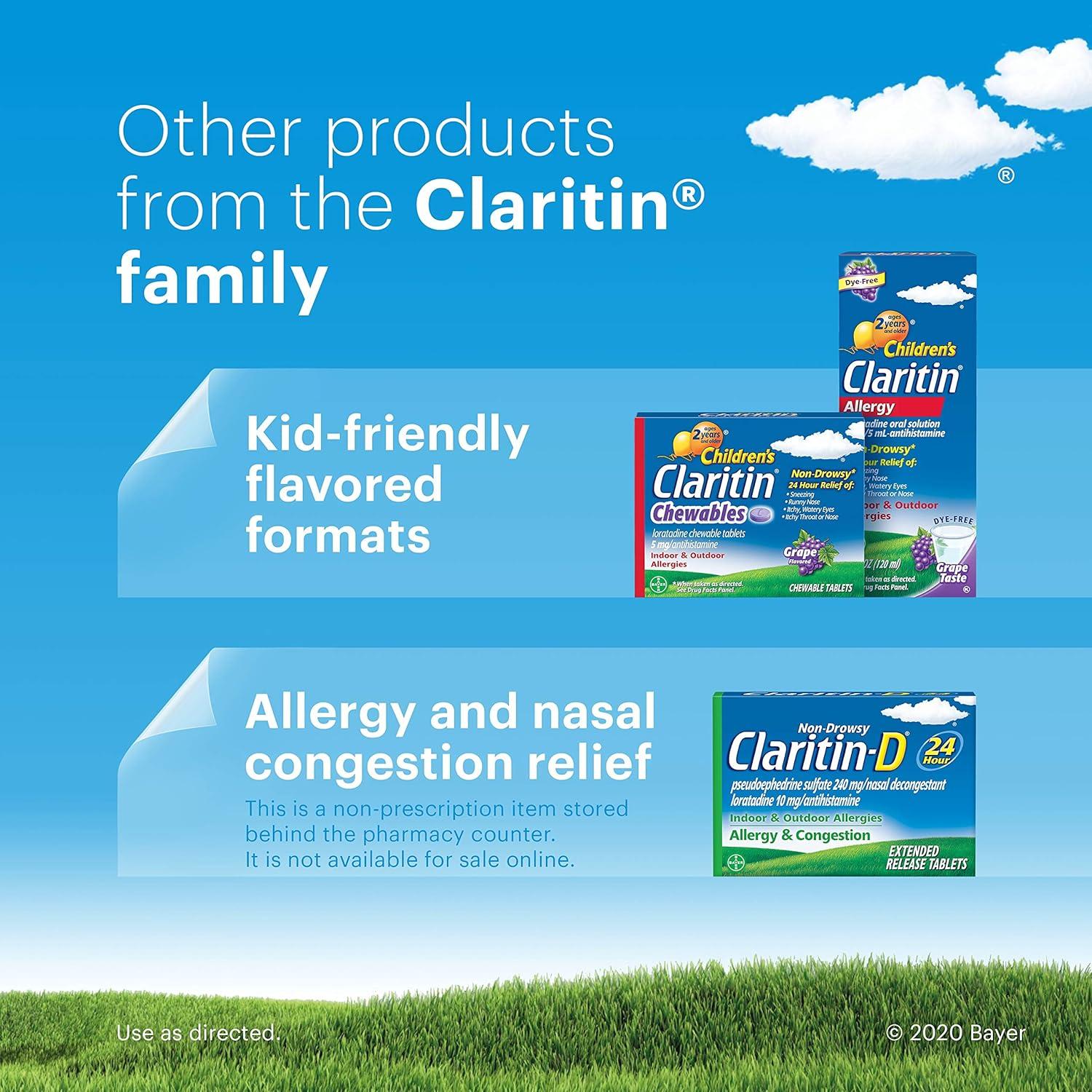 Claritin Allergy Liqui-Gels 10mg | 10 Count - Fast Acting Relief