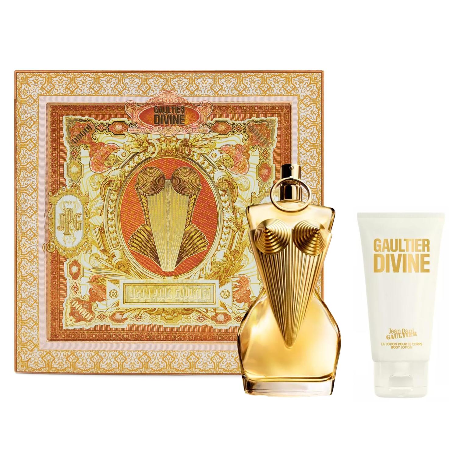 Jean Paul Gaultier Divine Gift Set (EDP 1.7 fl. oz + Body Lotion 2.5 fl ...