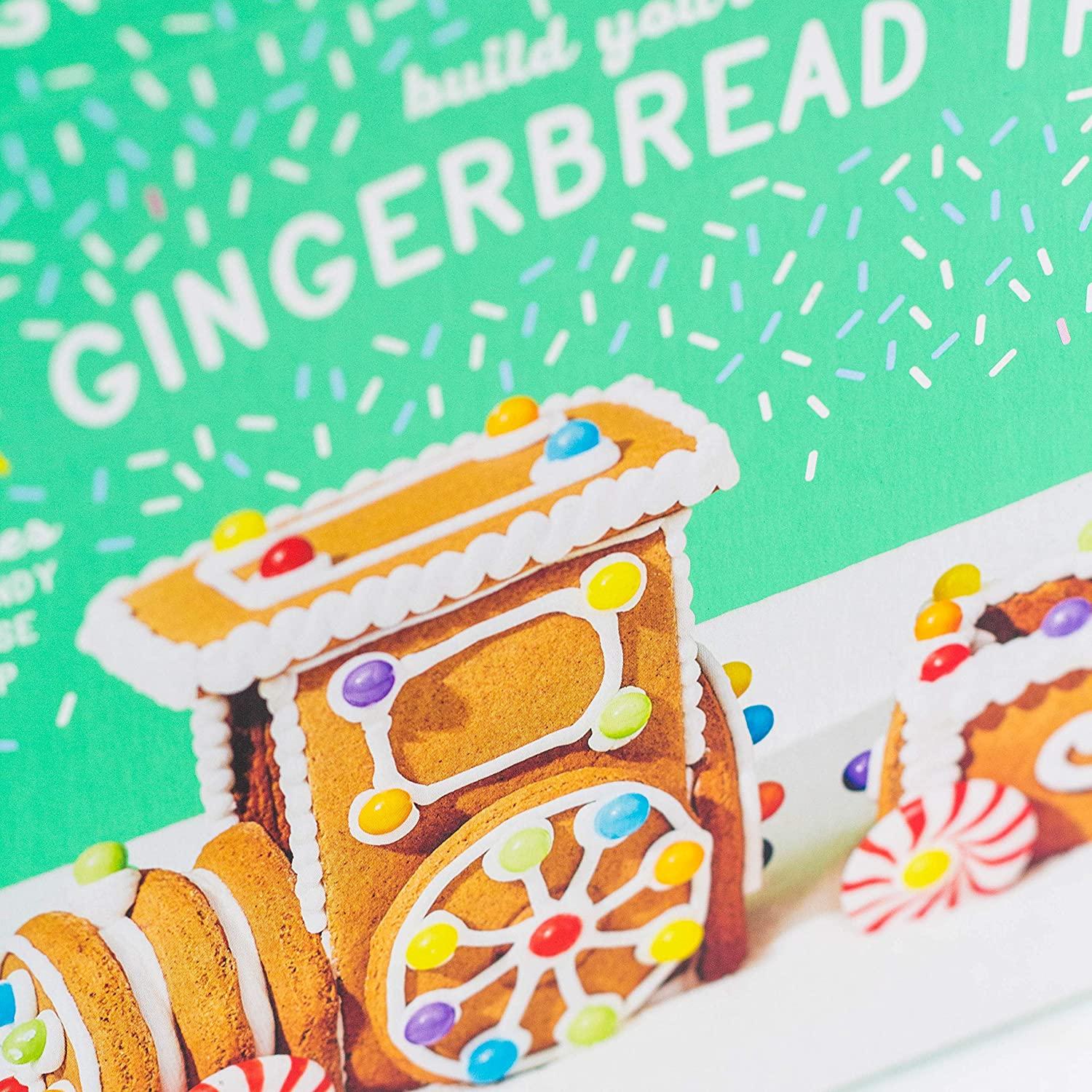 how to make gingerbread train kit