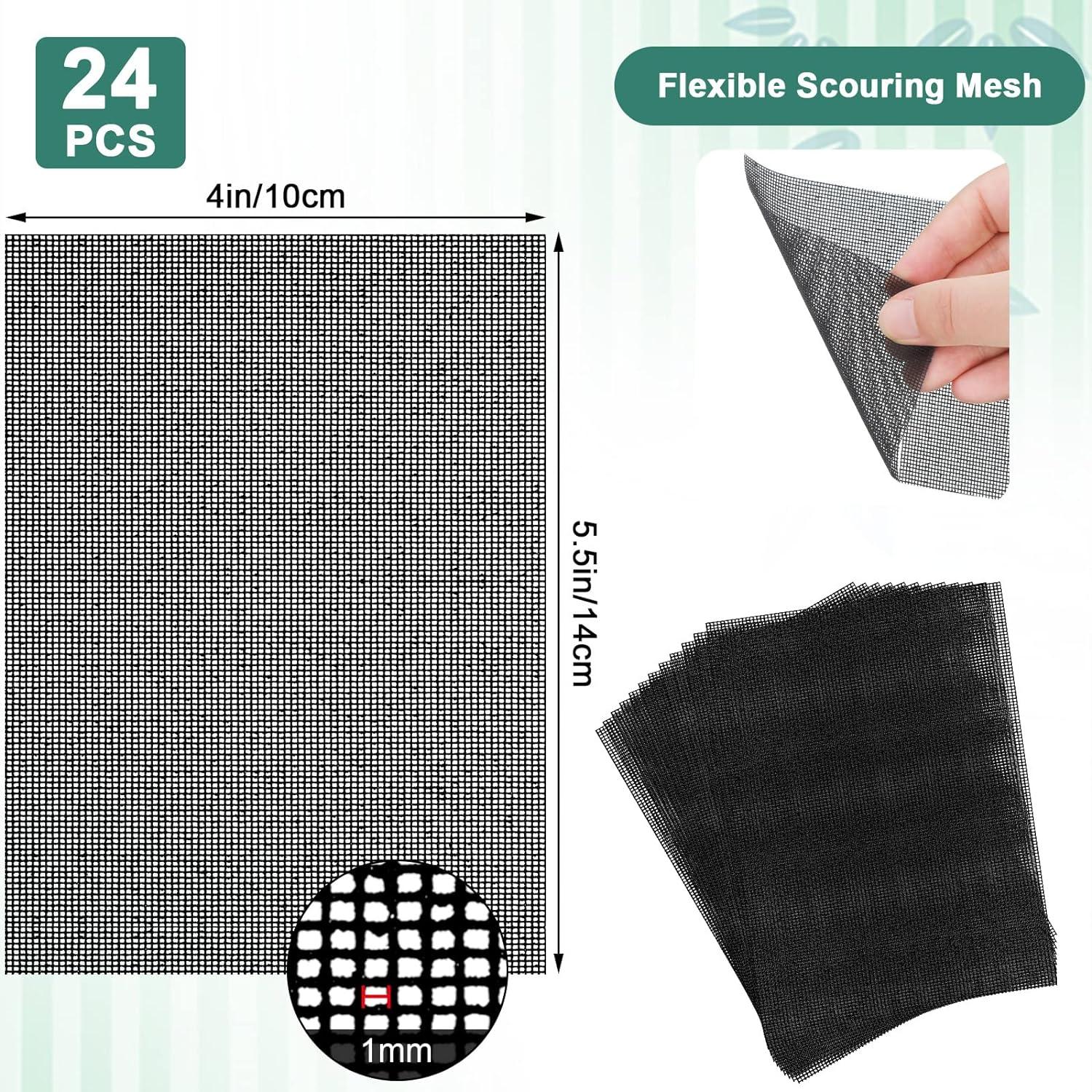 Skyley Flexible Scrubbing Screen - 5.5 x 4 Inch Household Cleaning Tool ...