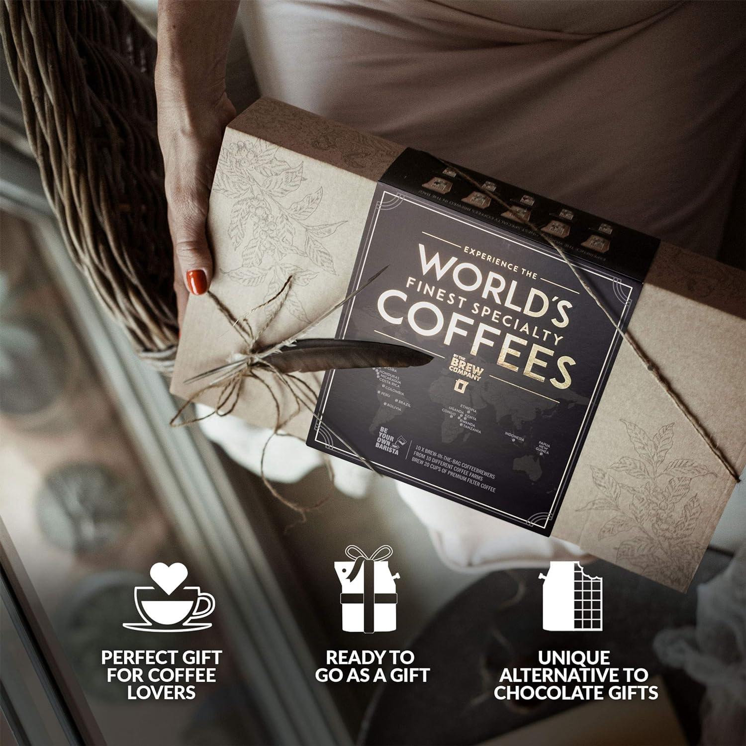 Premium Coffee Gift Set: 10 World's Finest Single Estate and Organic ...