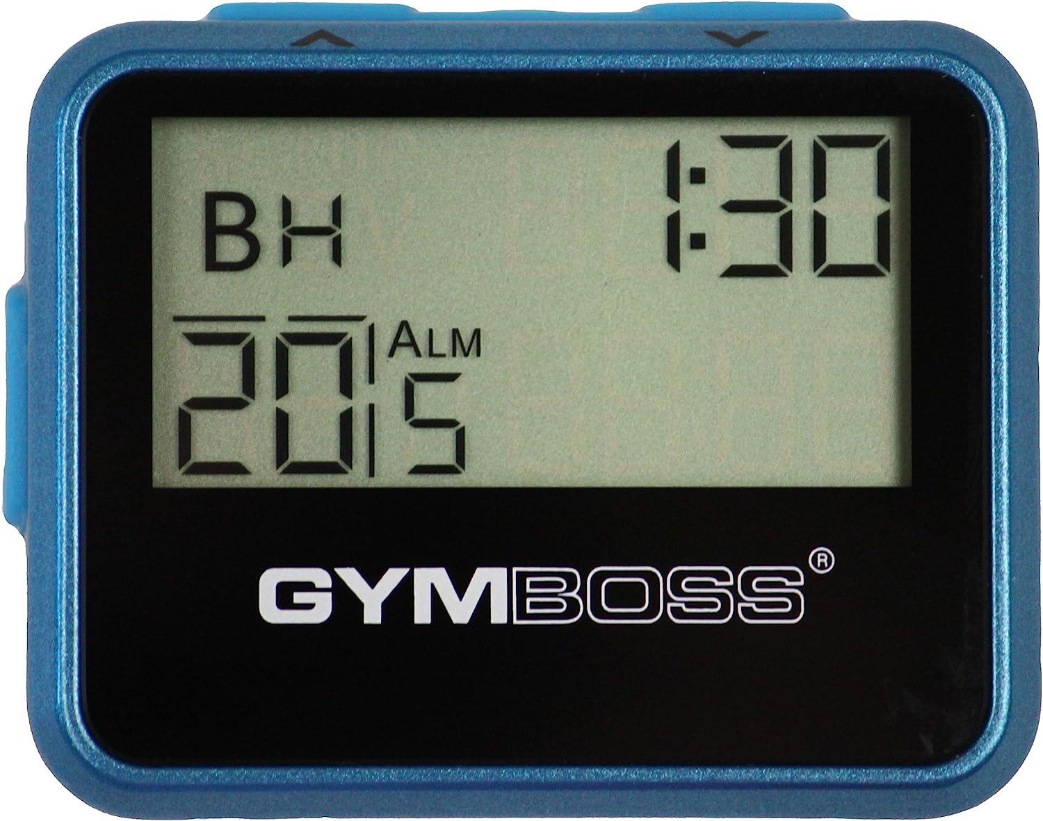 Gymboss Interval Timer and Stopwatch - Teal/Blue Metallic Gloss | Buy ...