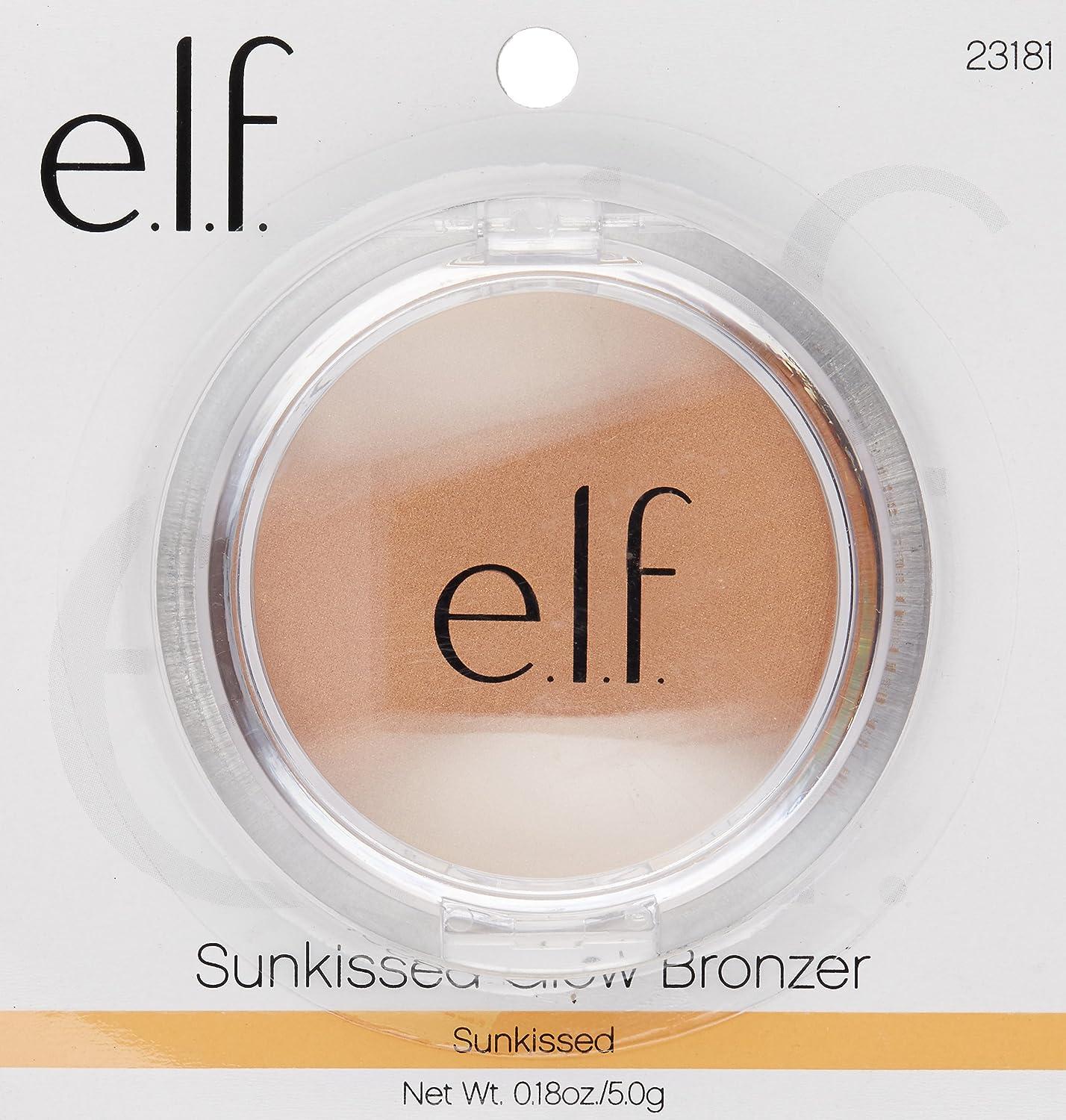e.l.f. Cosmetics Glow Bronzer - Nourishing Shimmer for a Radiant Sun ...