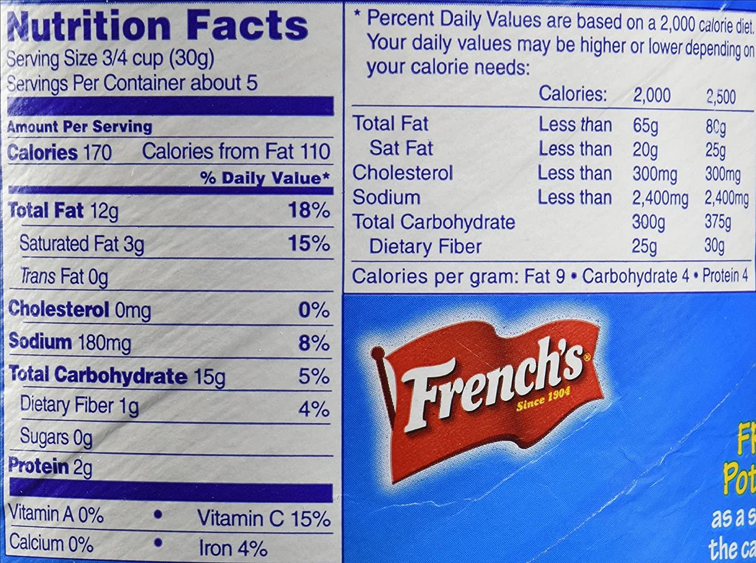 French's Original Potato Sticks 5oz Canister - Pack of 3 | Buy Now with ...