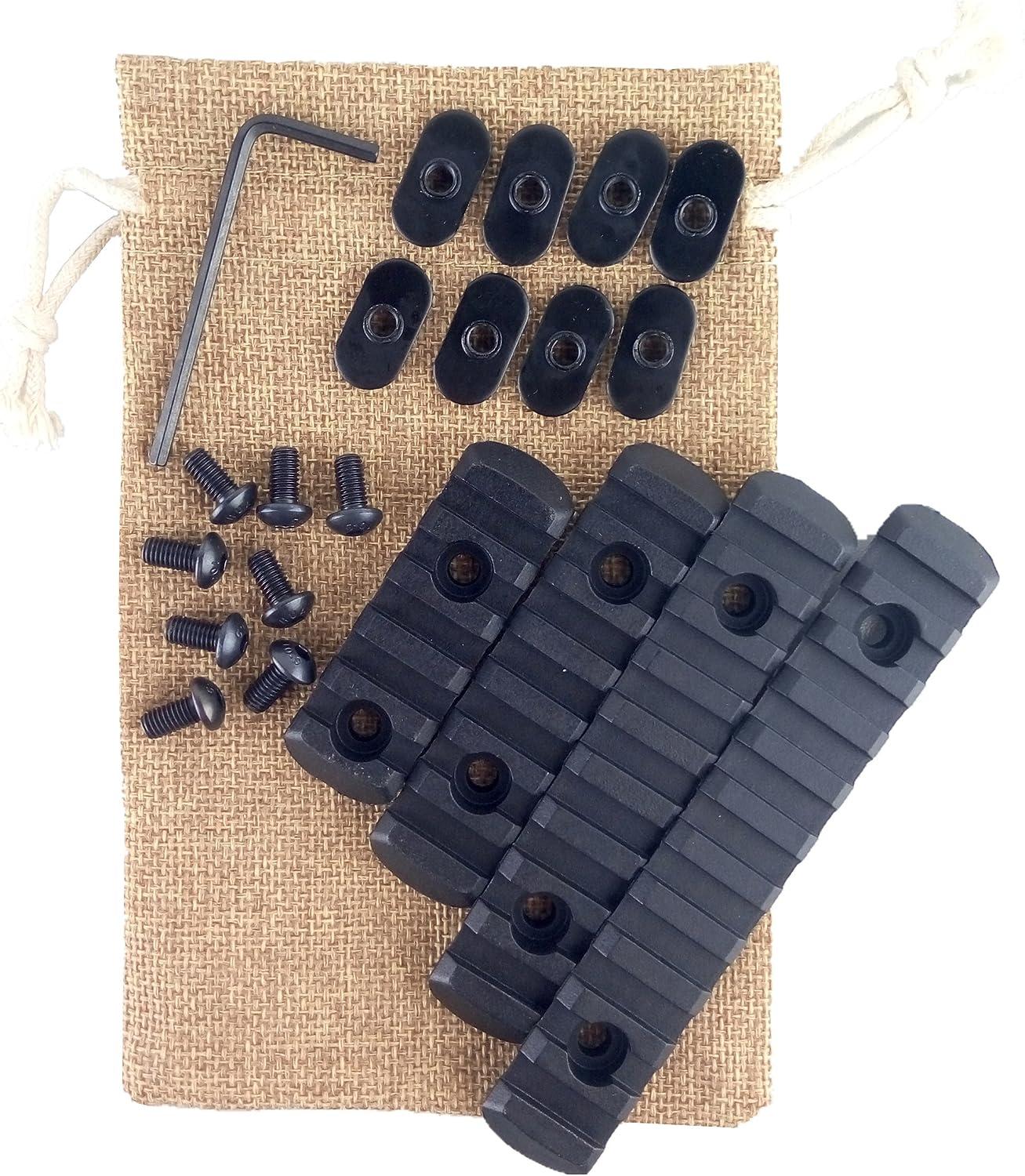 RifleSupply Polymer Rail Section Kit for MOE Handguard - L2/L3/L4/L5 ...