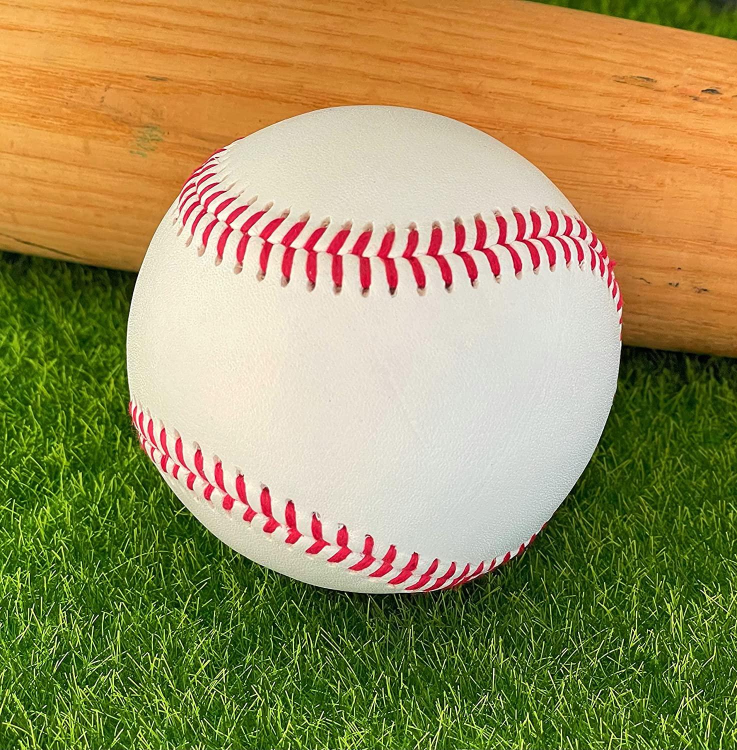 Blank Leather Baseball for Autographs, Crafts & Souvenirs | Regulation ...