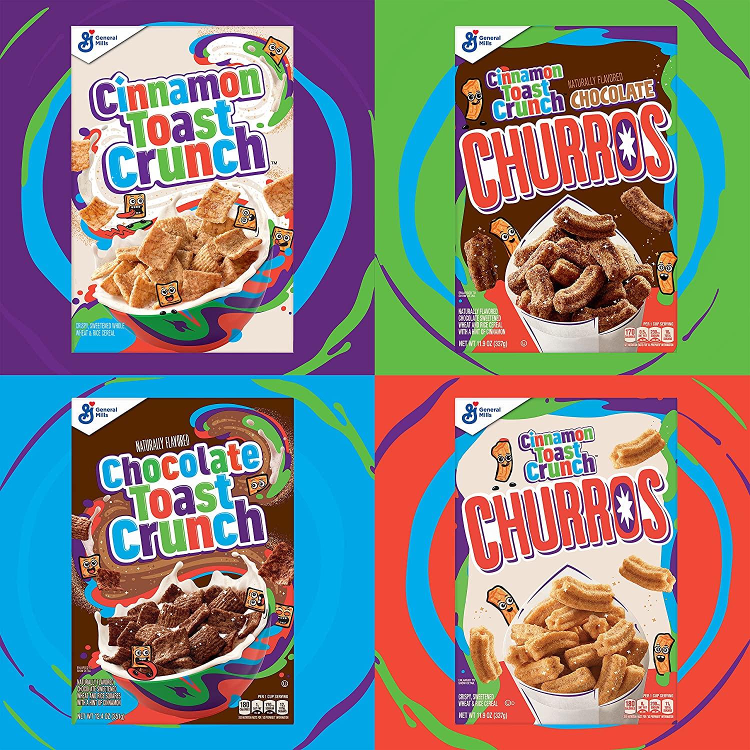 Buy Original Cinnamon Toast Crunch Cereal - 12 oz | Crispy & Delicious ...