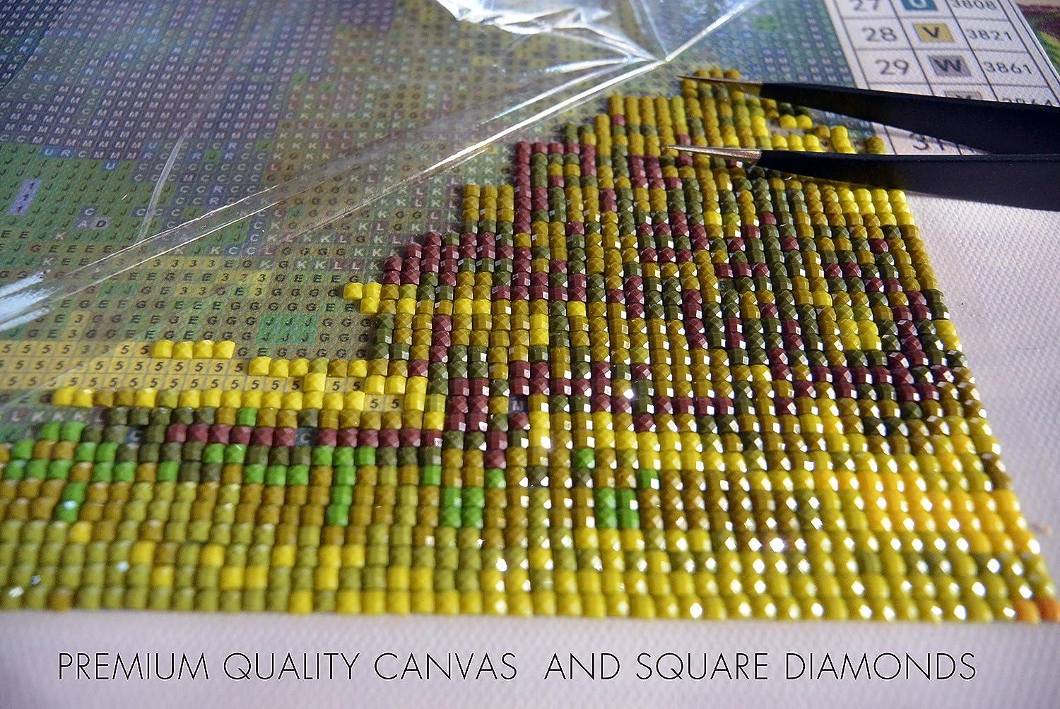 Mosaiko 16x24 inch Extra Large Diamond Painting Kit - 5D Full Drill ...