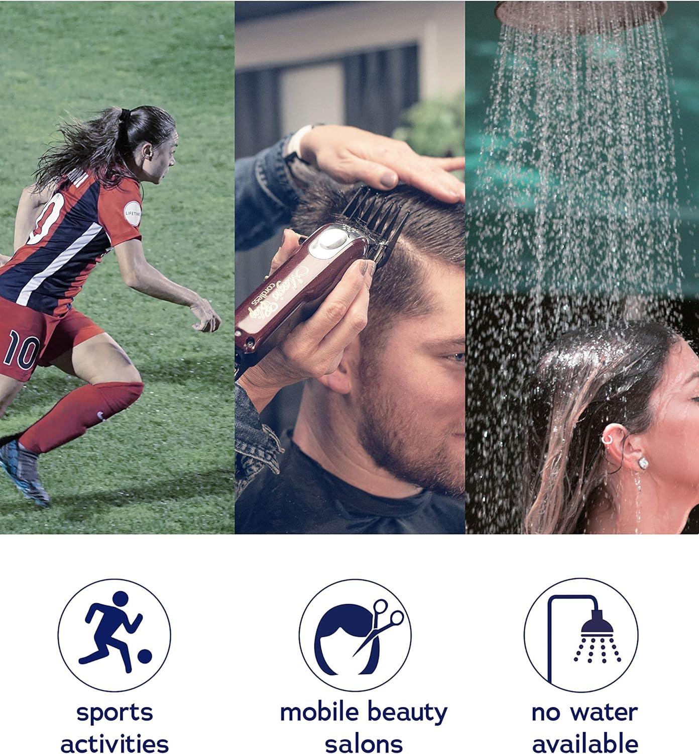 DYMACARE No Rinse Shampoo Cap - pH Balanced & Hypoallergenic Waterless ...