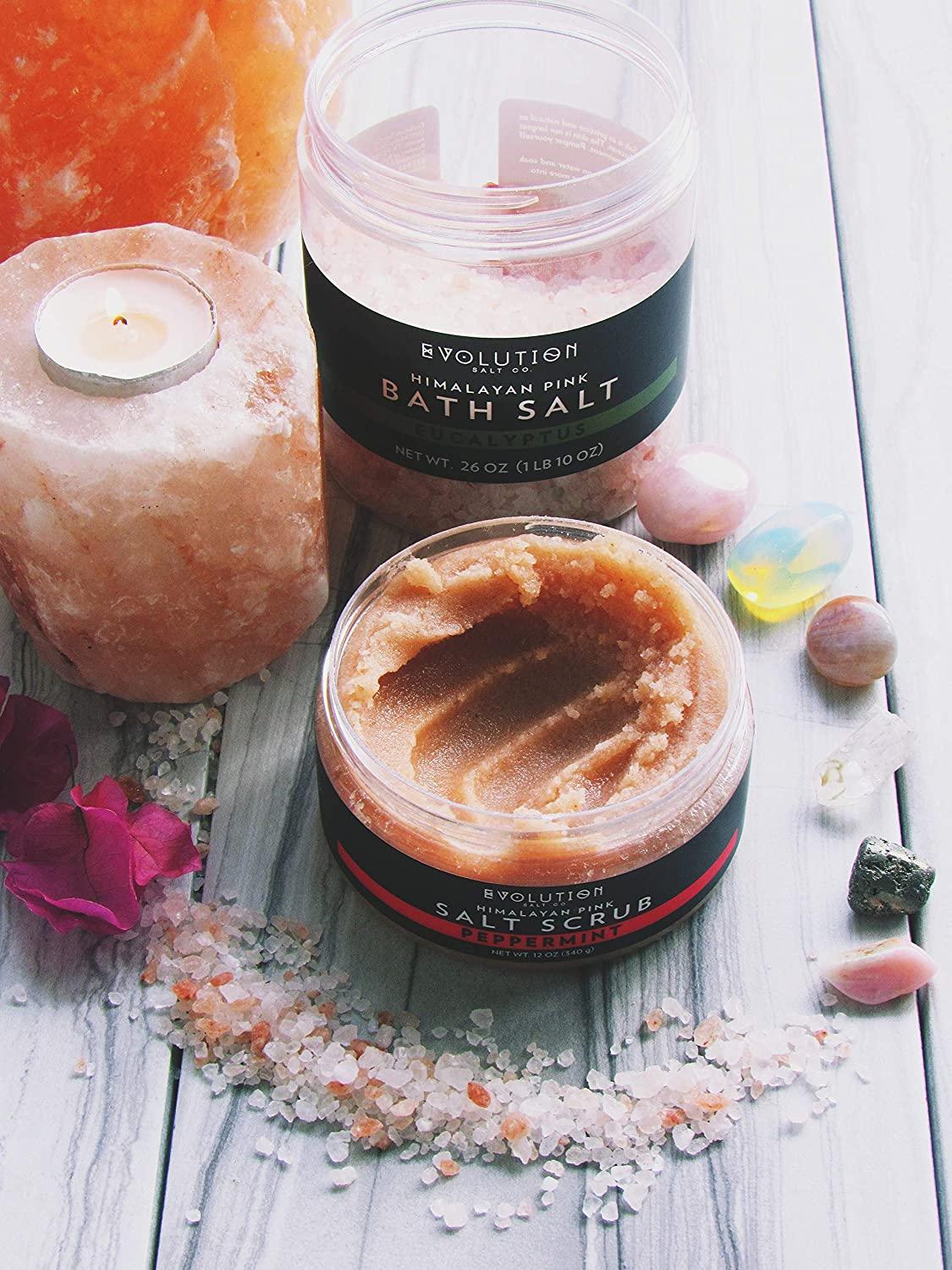 Evolution Salt Coarse Himalayan Bath Salt with Eucalyptus - 26 oz | Buy ...