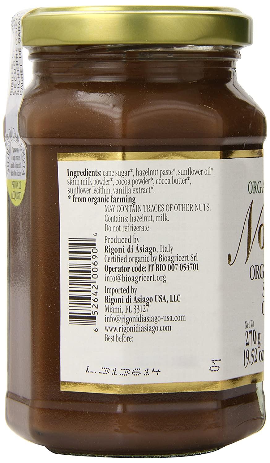 Rigoni Di Asiago Nocciolata Hazelnut Spread 9.52oz - Cocoa & Milk ...