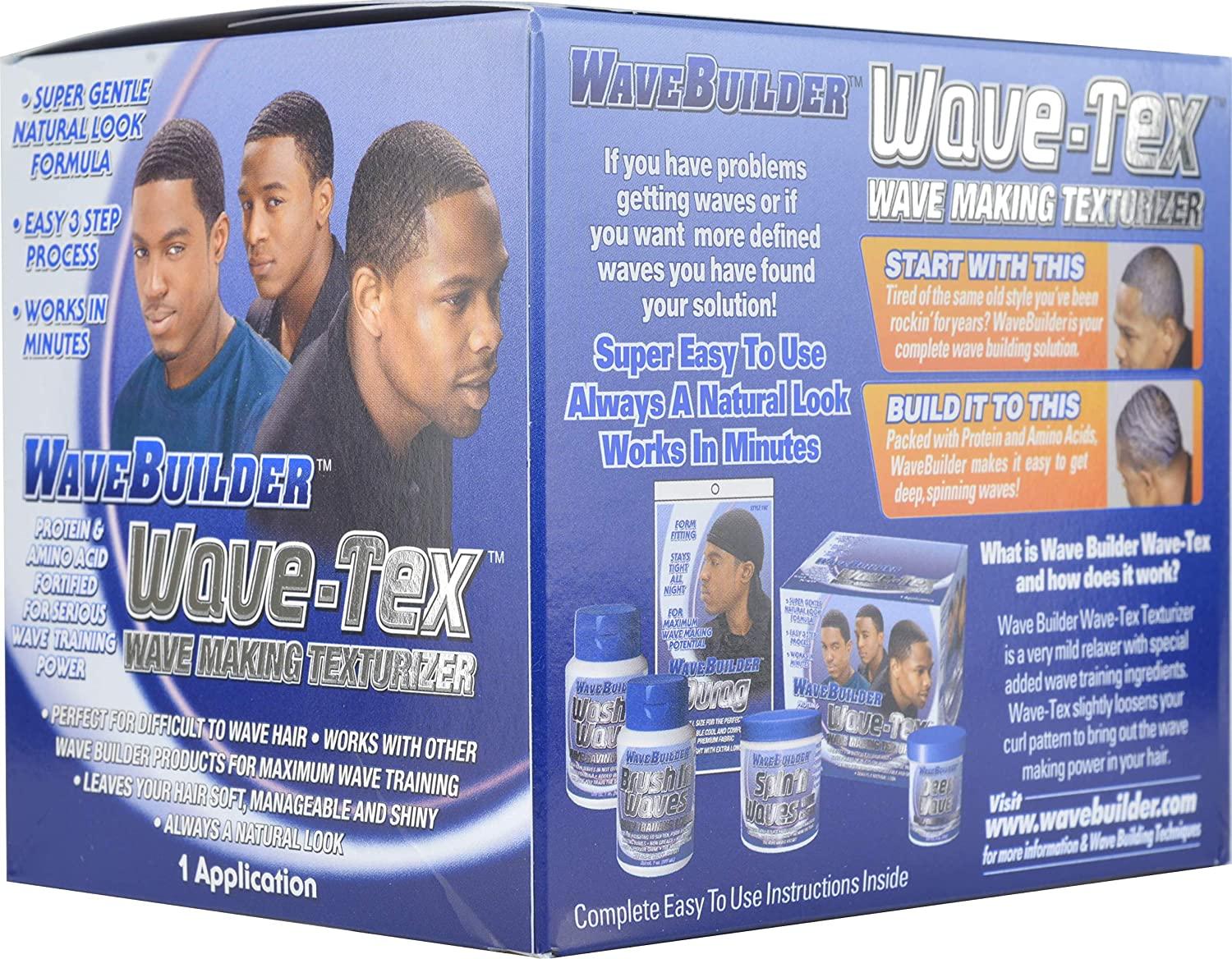 WaveBuilder Texturizer Kit - 1 Count, Professional Hair Texturizing ...