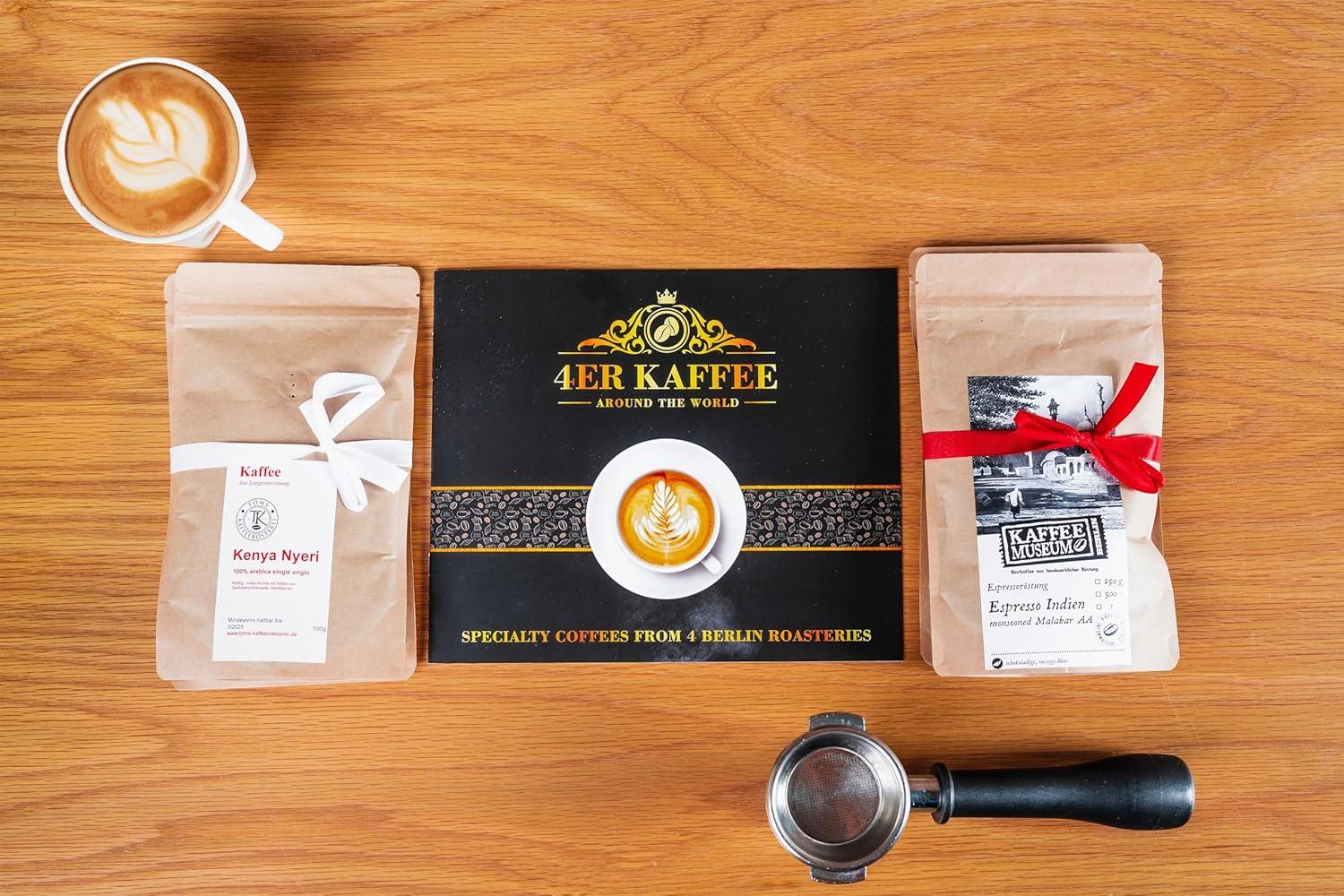 Coffee Gift Set | 4 Single Origin Coffees from Berlin Roasters ...