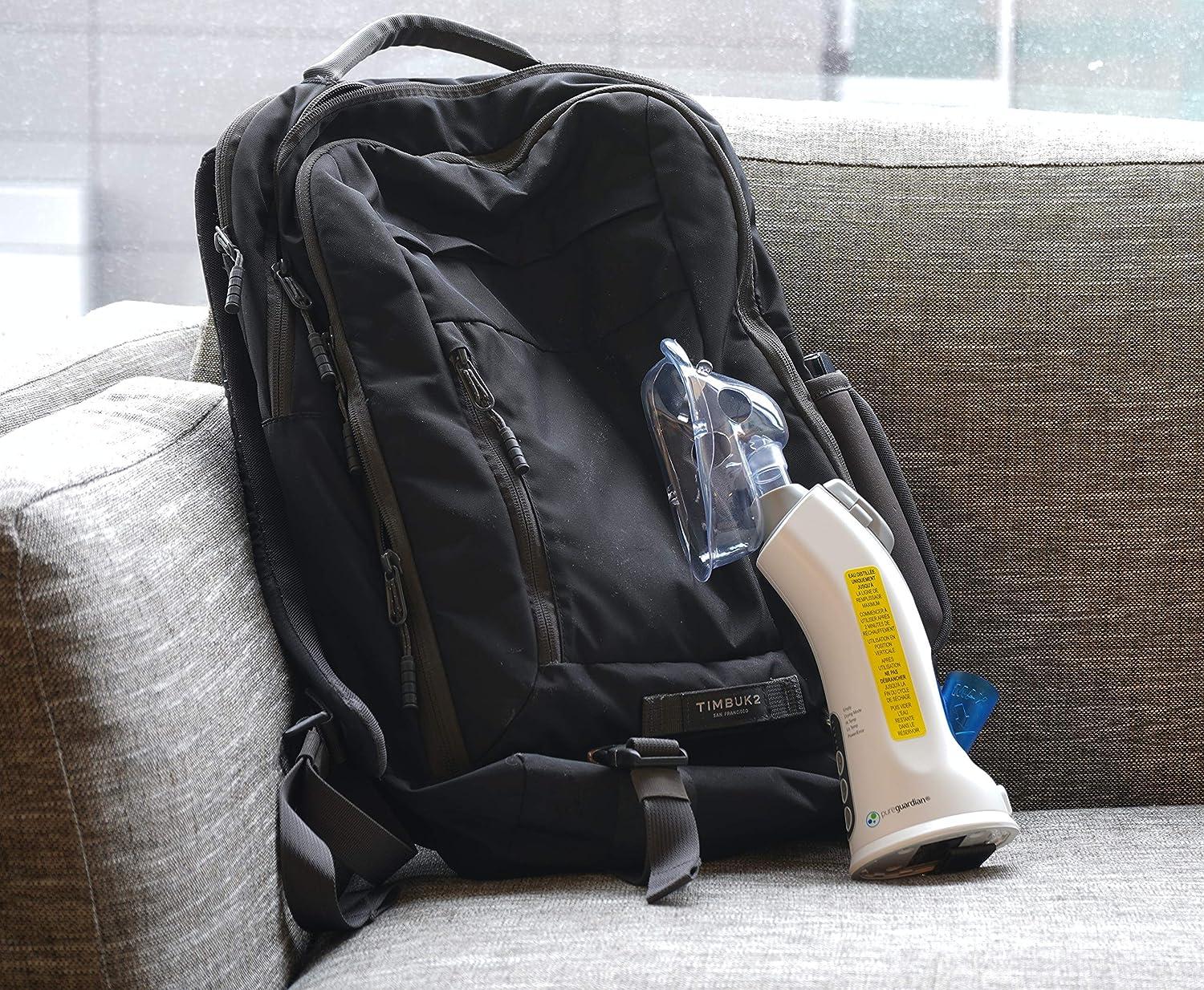 Pure Guardian MST55 Portable Warm Mist Steam Inhaler with Essential Oil ...