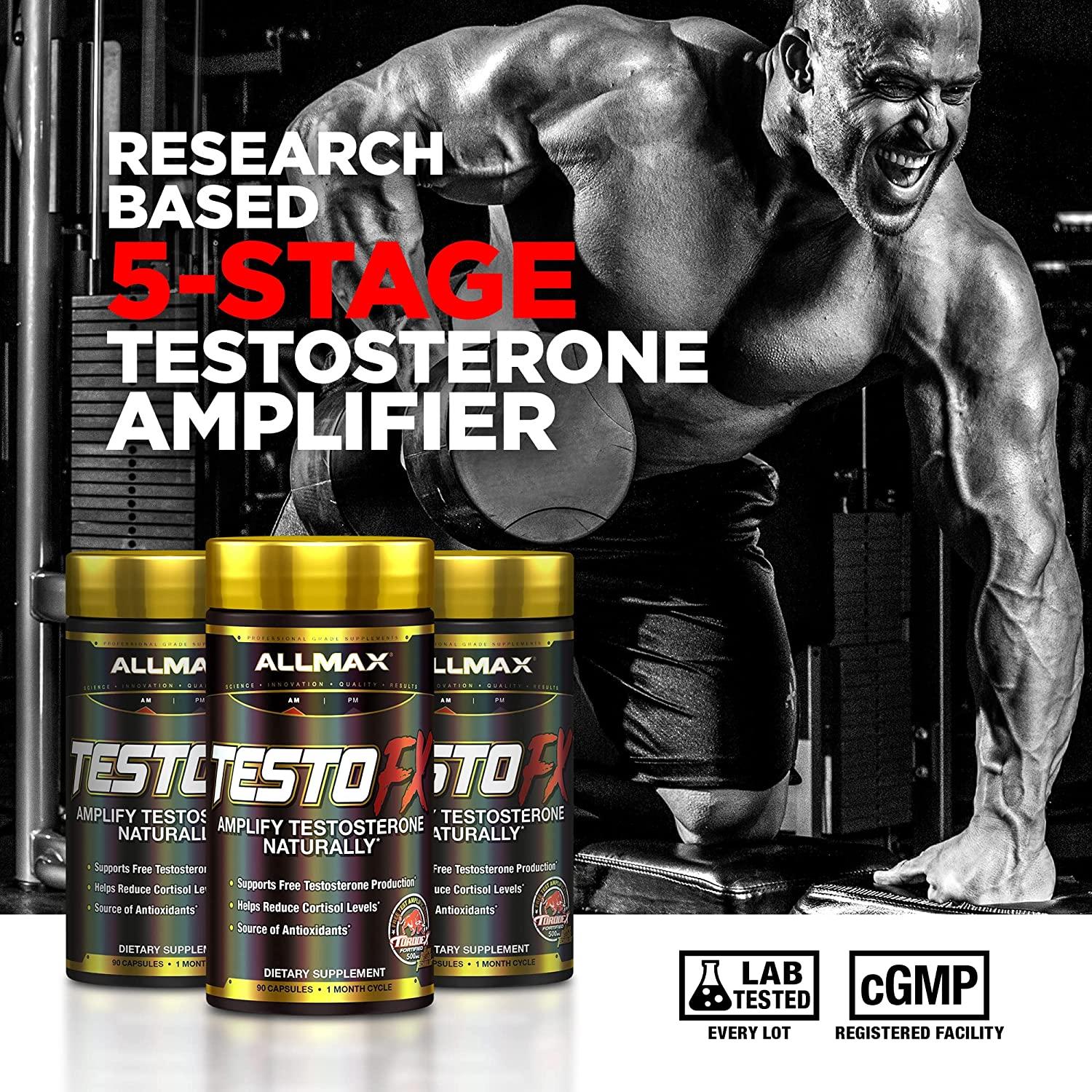 ALLMAX Nutrition TestoFX - Boost Testosterone Levels - 90 Capsules ...
