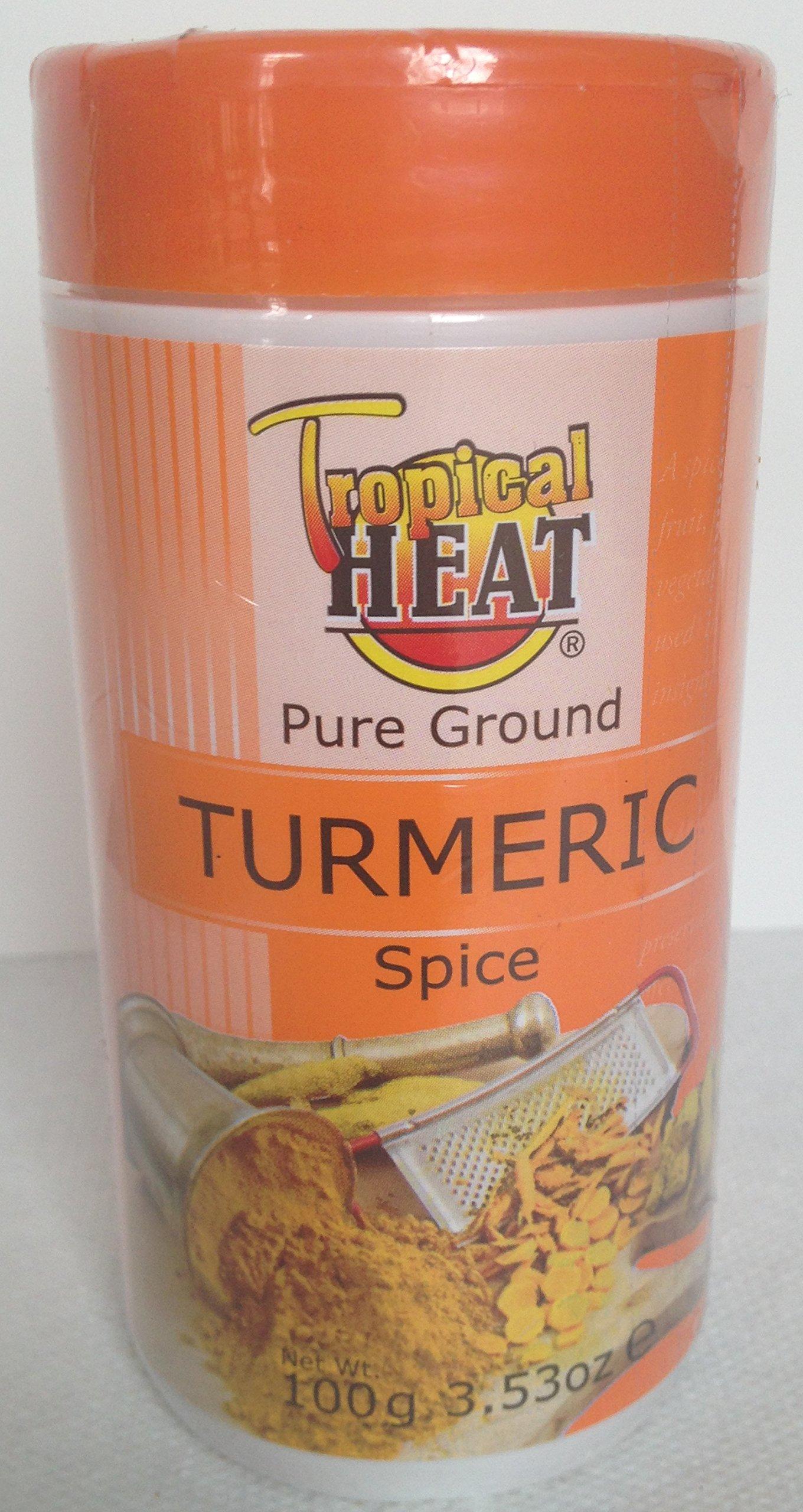 Tropical Heat Pure Ground Kenyan Turmeric - Premium Quality Spice for ...