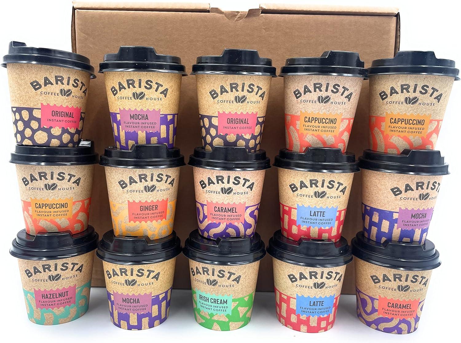 Coffee Gift Set | Travel Coffee Takeout Cups Gift Sets | 15 X Flavoured ...