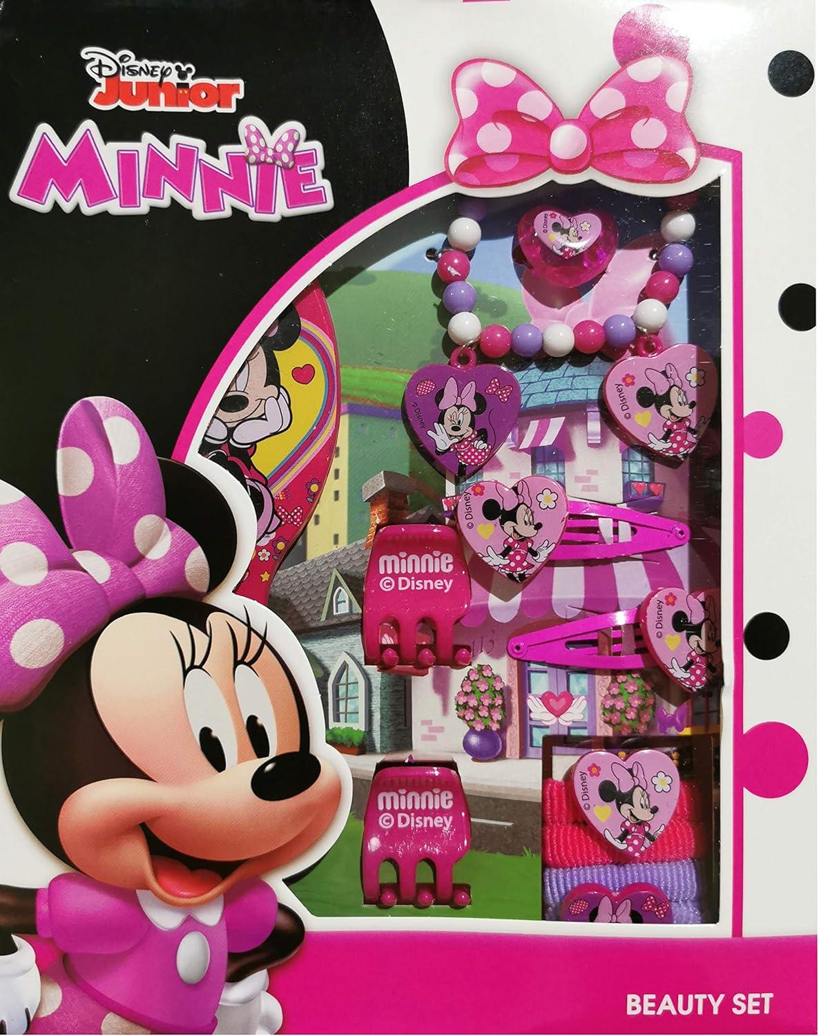 TDL Disney Minnie 11 Piece Hair and Beauty Set Hair Accessories Set ...
