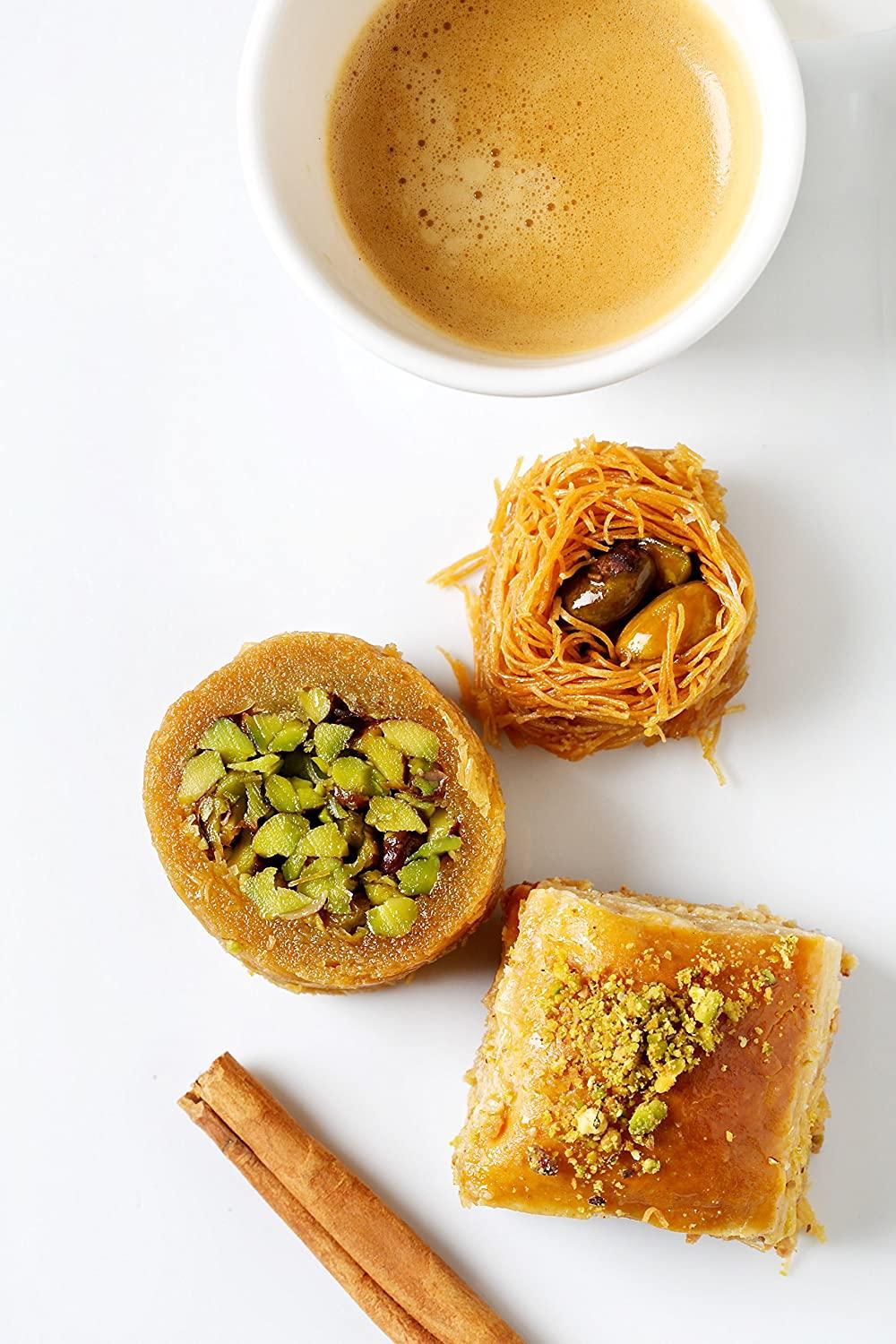 Al Bohsali 1870- Premium Baklava Mix 41 Pieces Baklava Mix 36 Piece Set