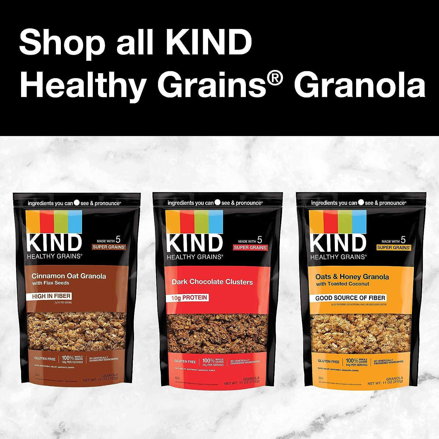 KIND Peanut Butter Granola Clusters - 10g Protein, 6 Count | Gluten ...