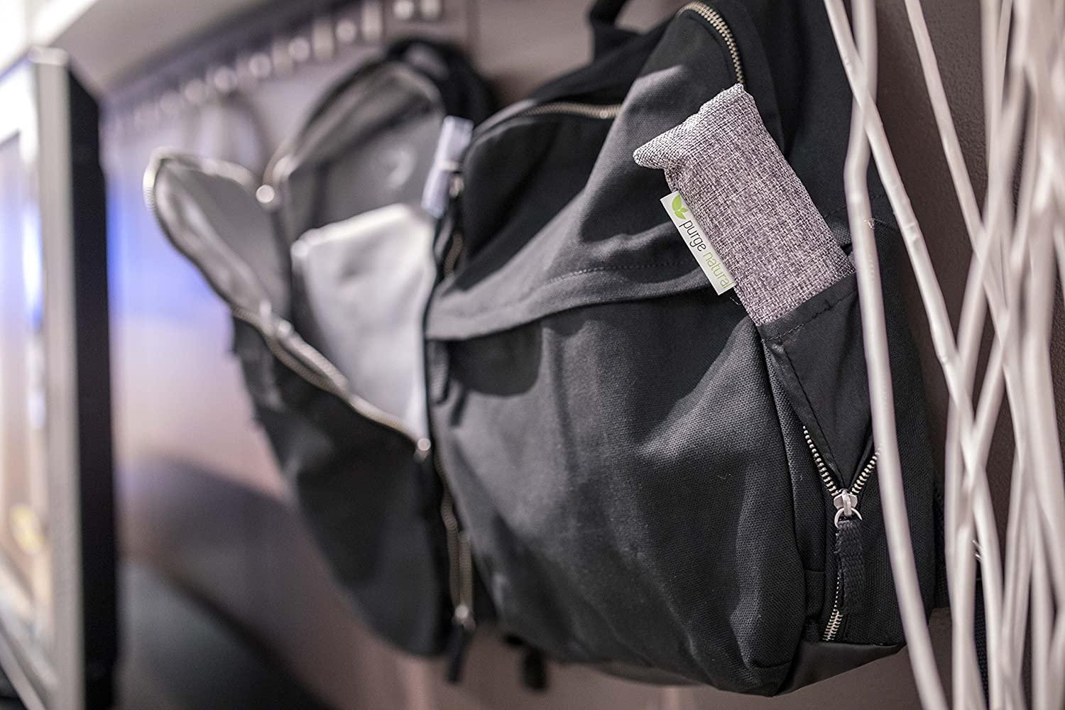 Purge Bag - Activated Bamboo Charcoal Deodorizer for Shoes & Gym Bags ...