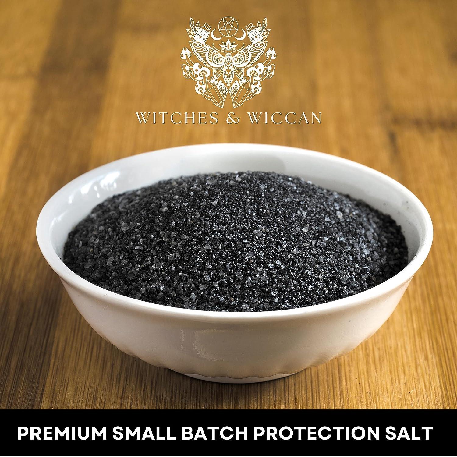Black Salt for Protection Rituals - 2 oz Bag | Wiccan & Witchcraft ...