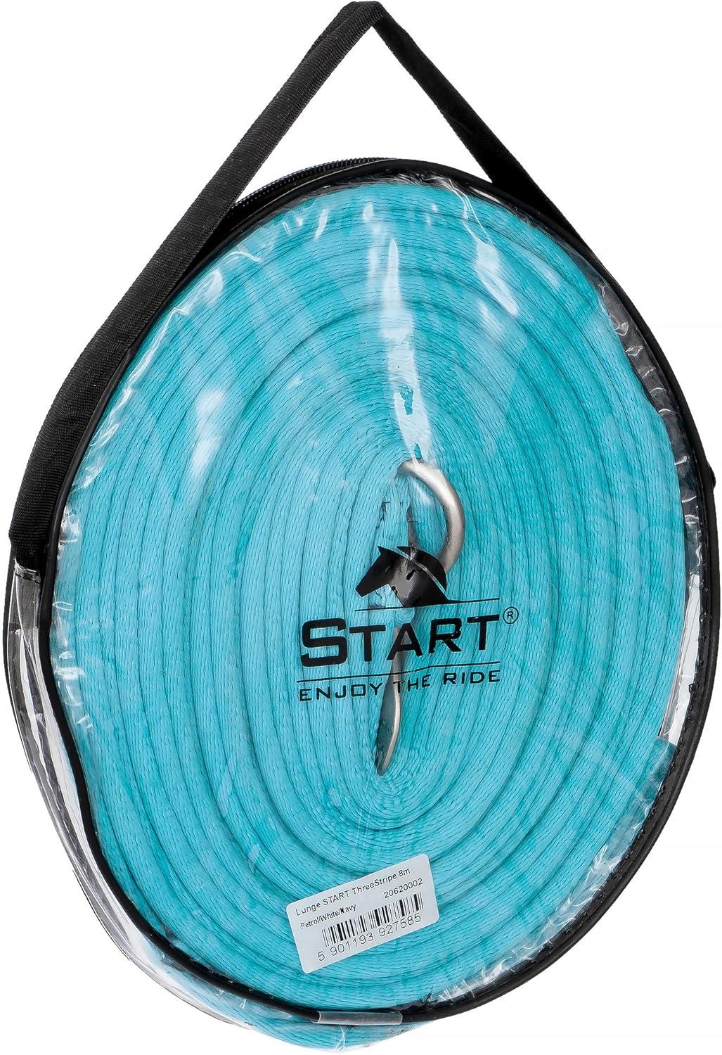 8m Soft Nylon Lunging Line for Equestrian Horses | Durable Tow Leash ...