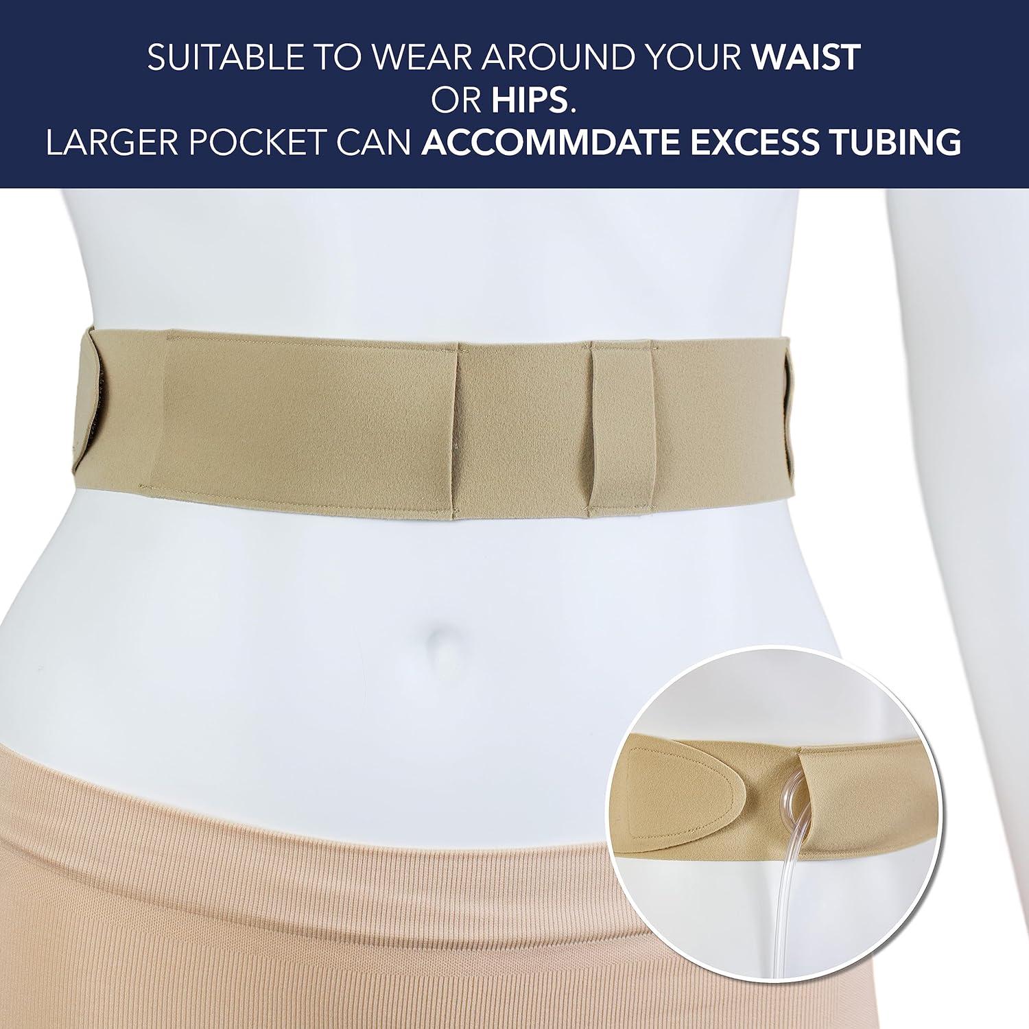 Peritoneal Dialysis Tube Belt - Soft Stretchy PD Catheter Belt - Skin ...