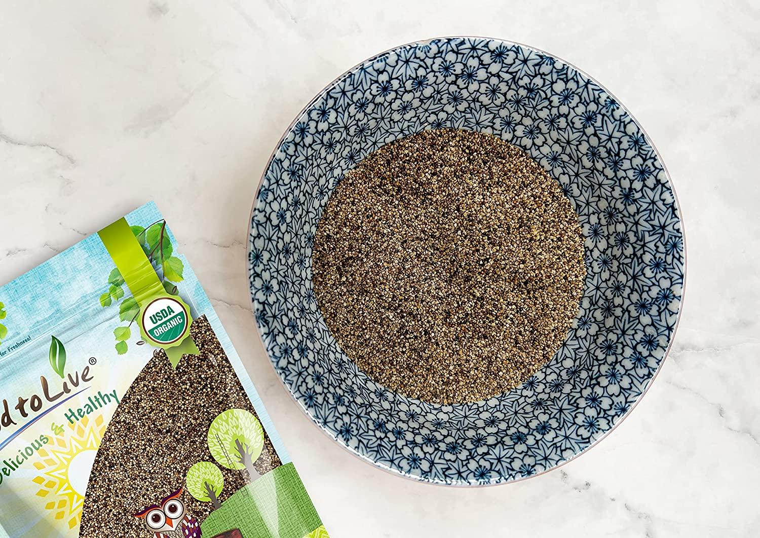 Organic Kaniwa Seeds 1.5 lbs - Non-GMO Canihua Grain | Kosher, Raw ...