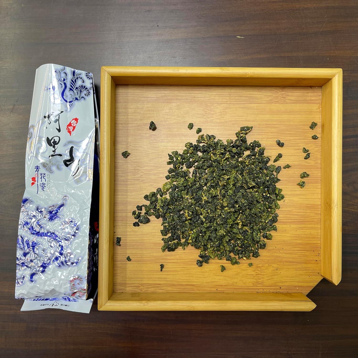 Taiwan unique tea Chin-Shin-Oolong Alishan blue and white porcelain 150g*4