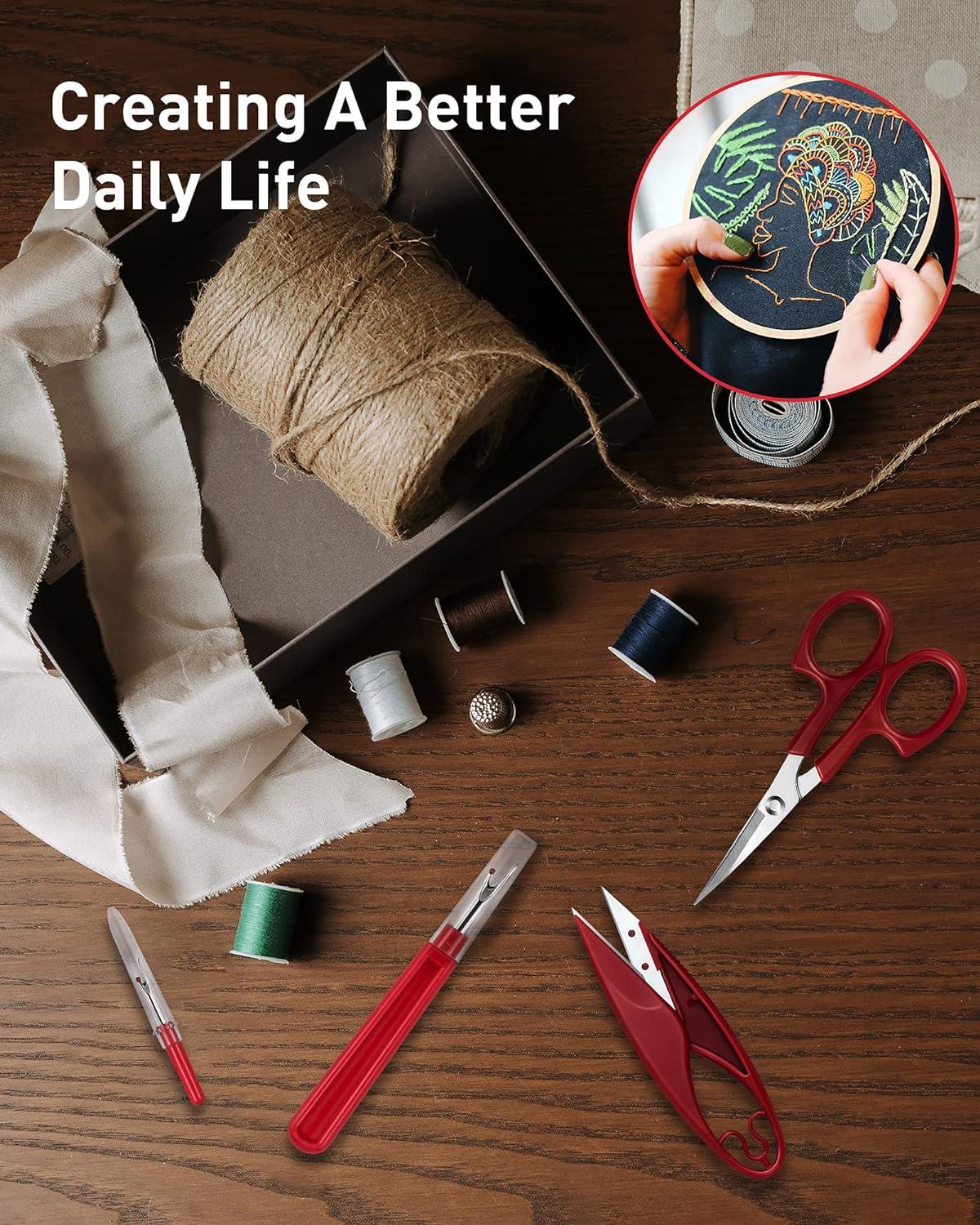 Sewing Seam Ripper Tool Kit - Zoe Sunny 6Pcs Upgrade Seam Ripper ...