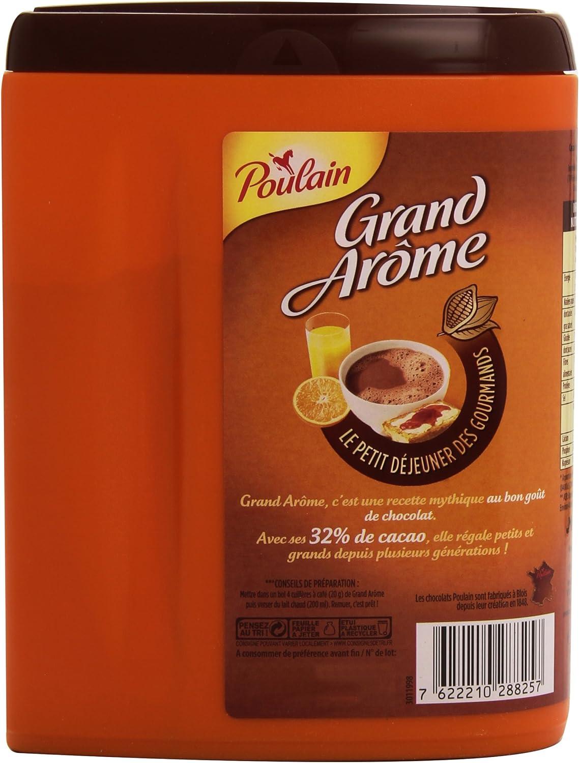 Poulain Drinking Chocolate 32% Cocoa - 800G | Premium Quality French ...