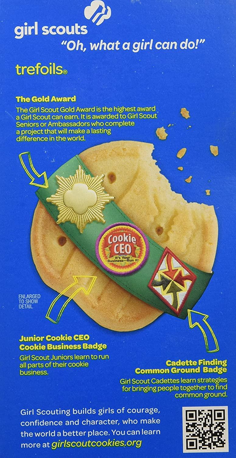 Girl Scout Cookies Trefoils - Traditional Shortbread Cookies (36 ...