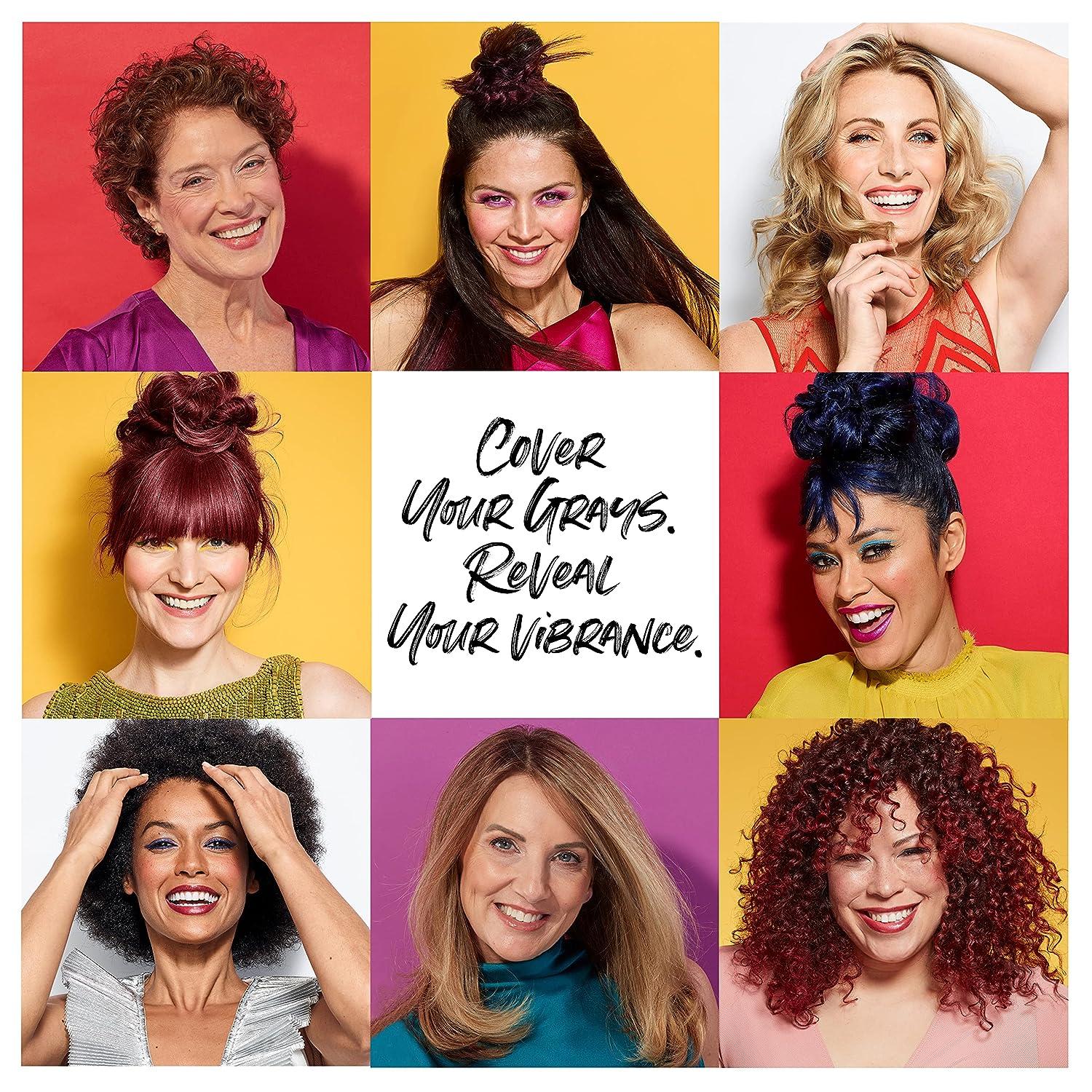 AGEbeautiful Plum Black Hair Color Dye | Professional Salon Quality ...