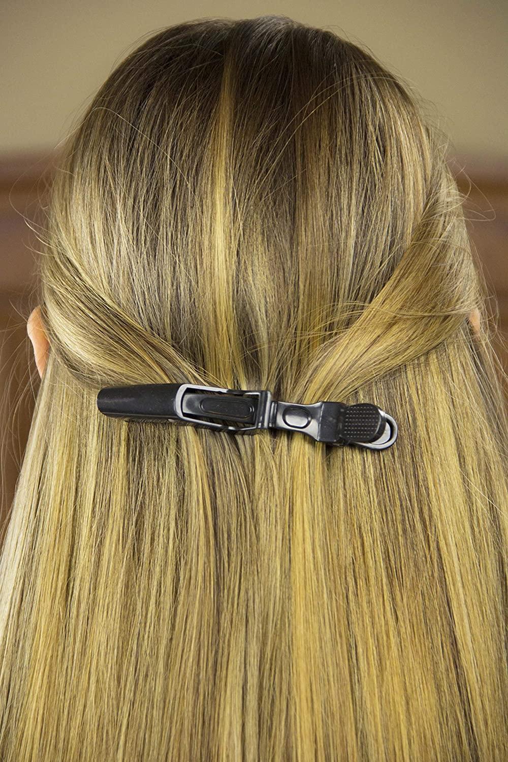 HH&LL 12pcs Hair Clips for Styling - Professional Salon Quality ...