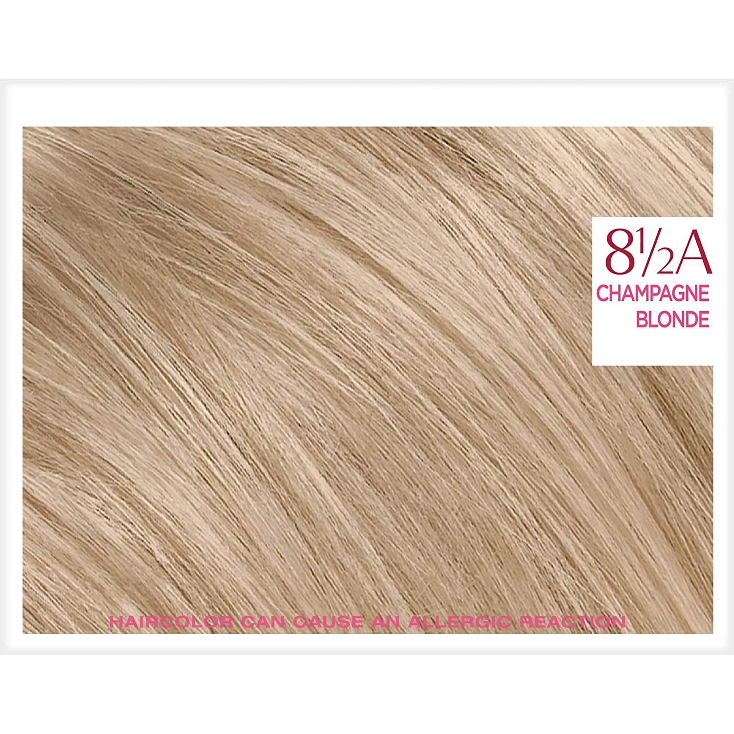 L'Oreal Paris Excellence Creme 8.5A Champagne Blonde Hair Color - Gray ...