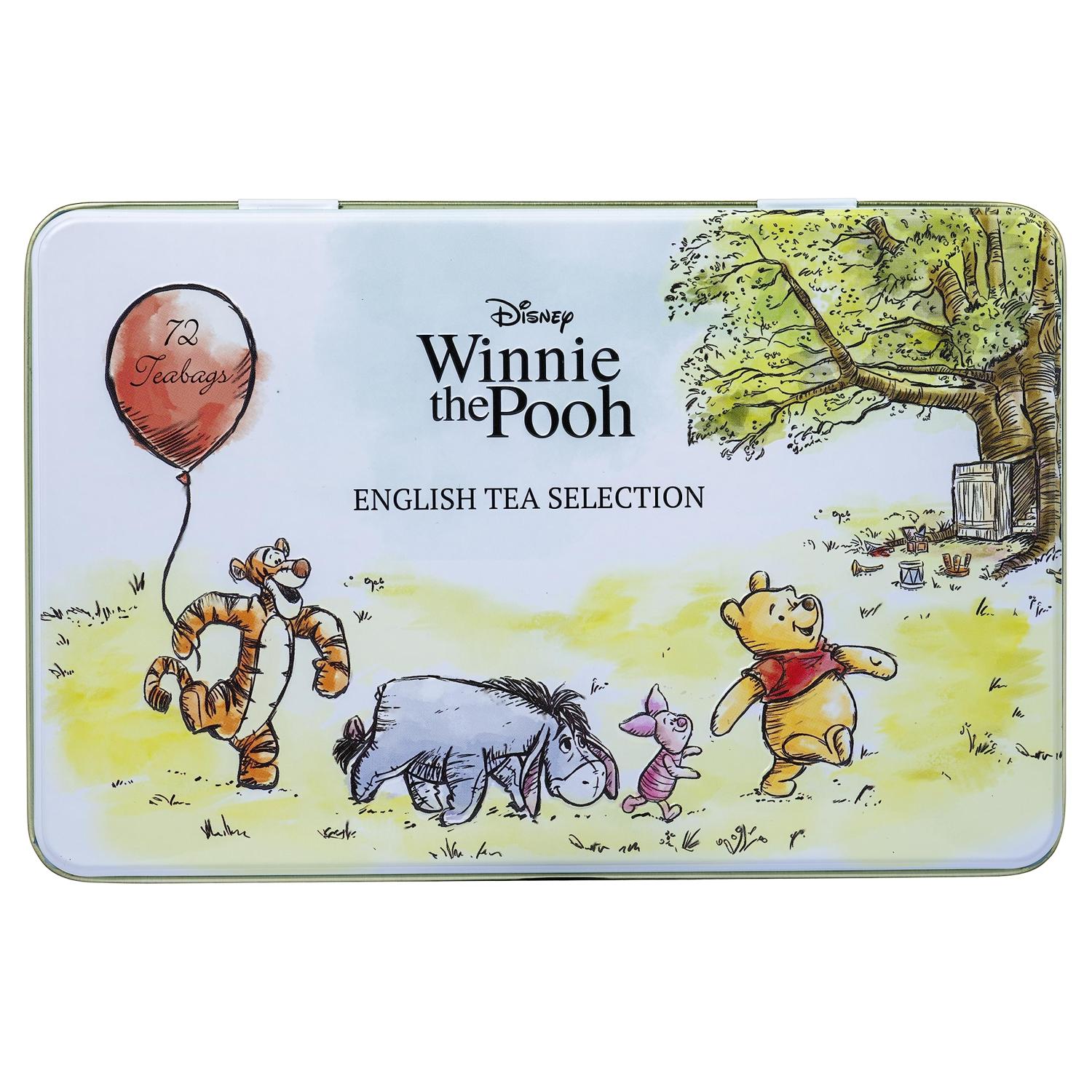 New English Teas Winnie the Pooh & Friends Tea Tin with 72 English Tea ...
