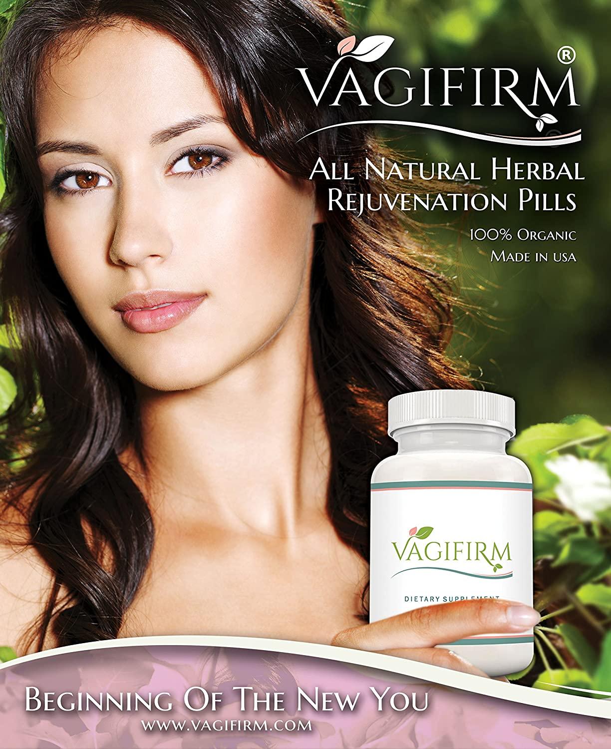 Vagifirm Vaginal Tightening Pills - Herbal Supplement (1 Month Supply ...