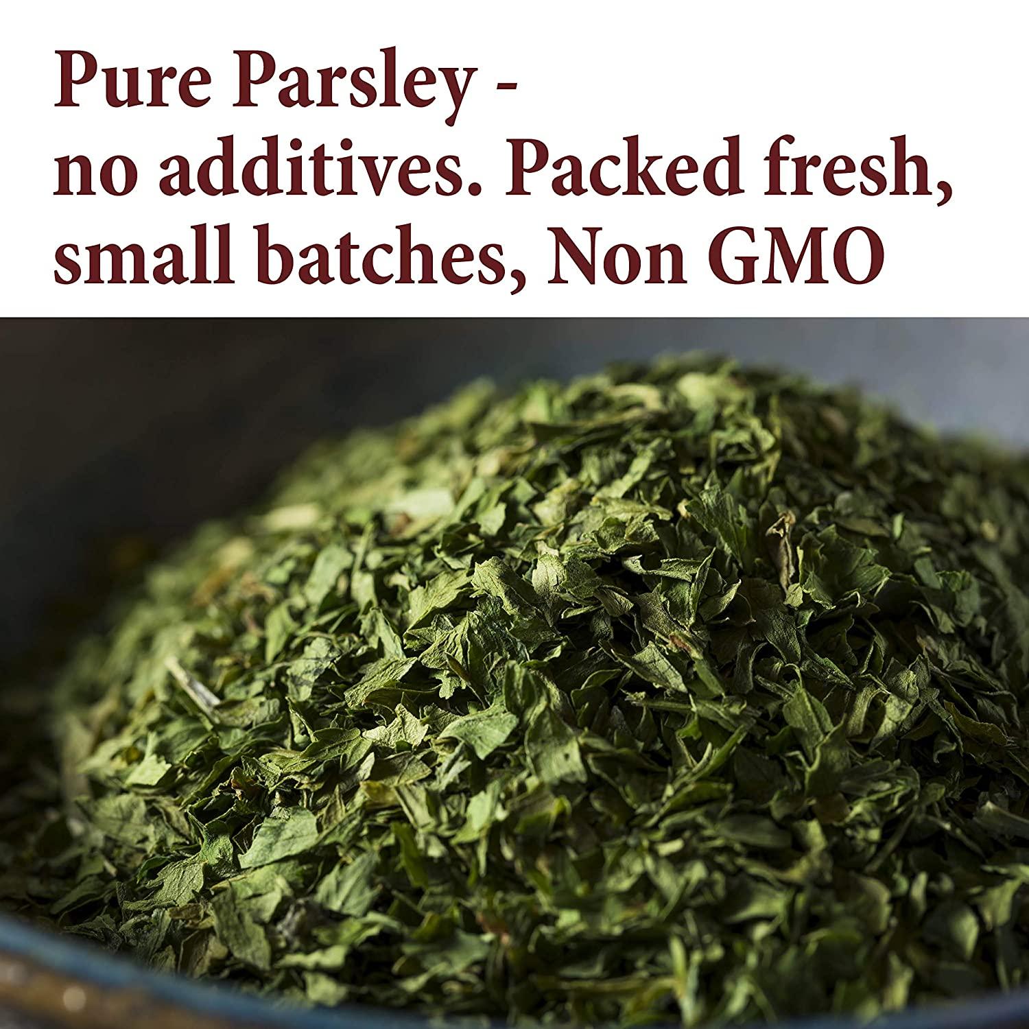 The Spice Way Parsley Flakes - 1 oz Dried Chopped Leaf | Premium ...