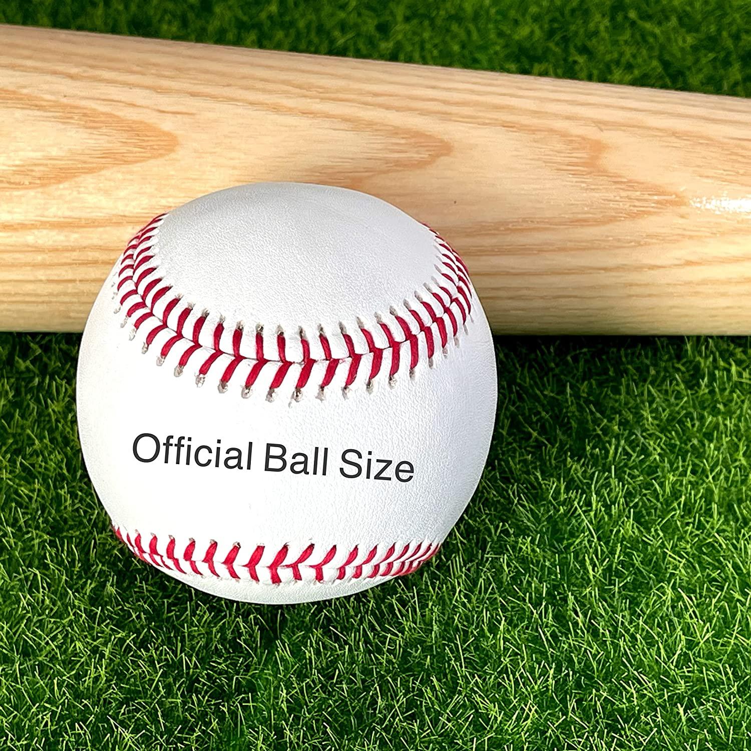 Blank Leather Baseball for Autographs, Crafts & Souvenirs | Regulation ...