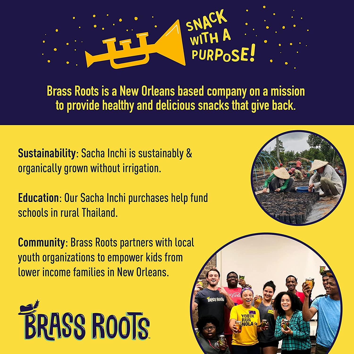 Brass Roots Organic Roasted Sacha Inchi Seeds Variety Pack | Keto Paleo ...