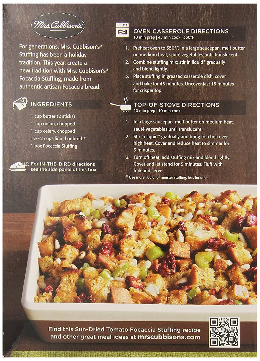 Mrs. Cubbison's Artisan Bread Stuffing 8 oz - Premium Quality for ...