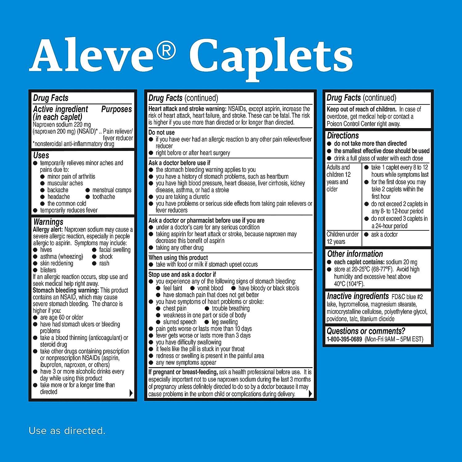 Aleve Arthritis CPLT 2 DZ 90 ea (Pack of 3)