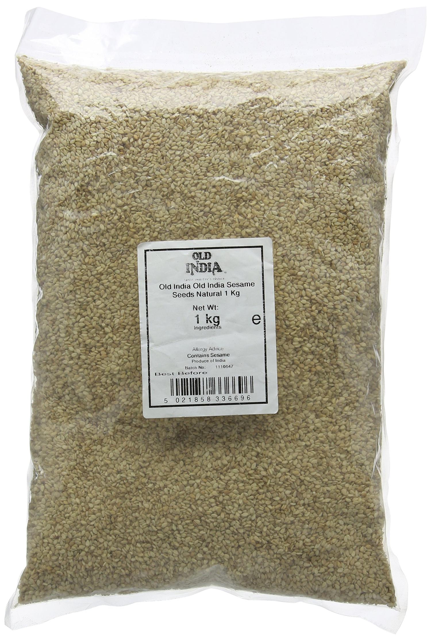 Old India Sesame Seeds Natural 1000 Gram Sesame 1kg | Buy Now with ...