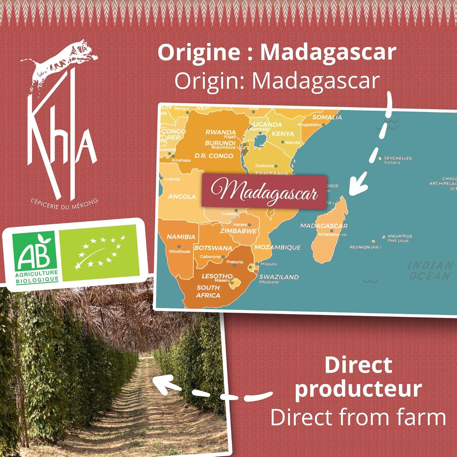 Khla - Baies Roses de Madagascar 60 g - Certifi es Bio - Baies Enti res ...
