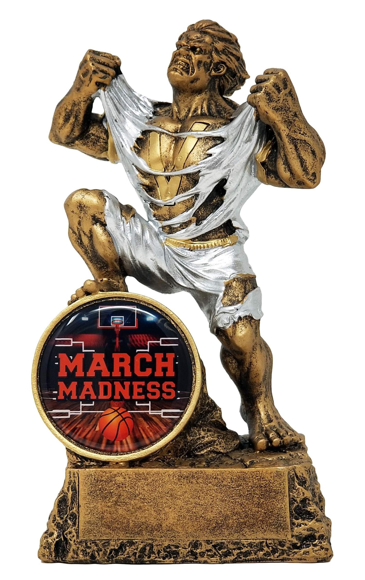 Customize Now March Madness Decade Awards Monster Trophy | Engraved ...