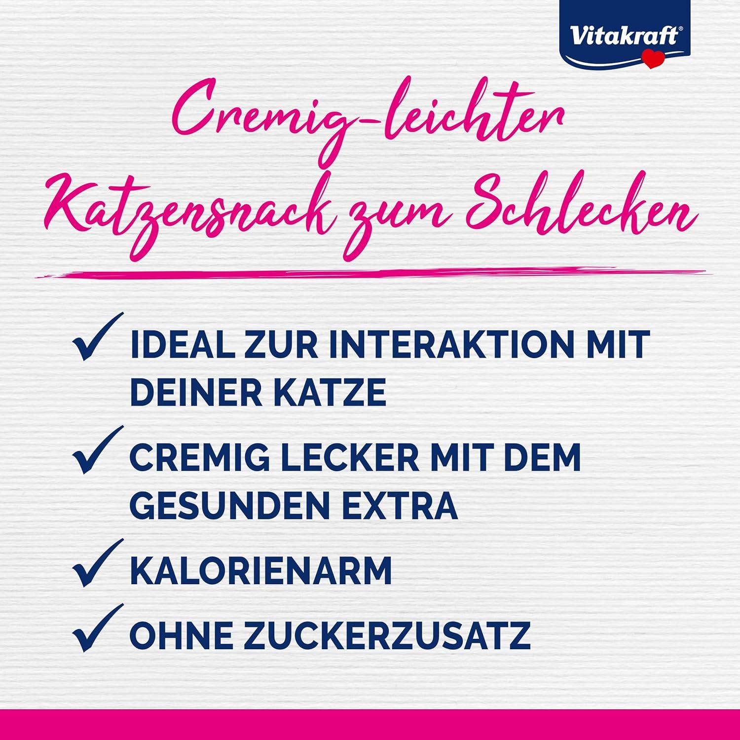 Vita Power Liquid Cat Snack with Chicken & Taurine - Low-Calorie Treats ...