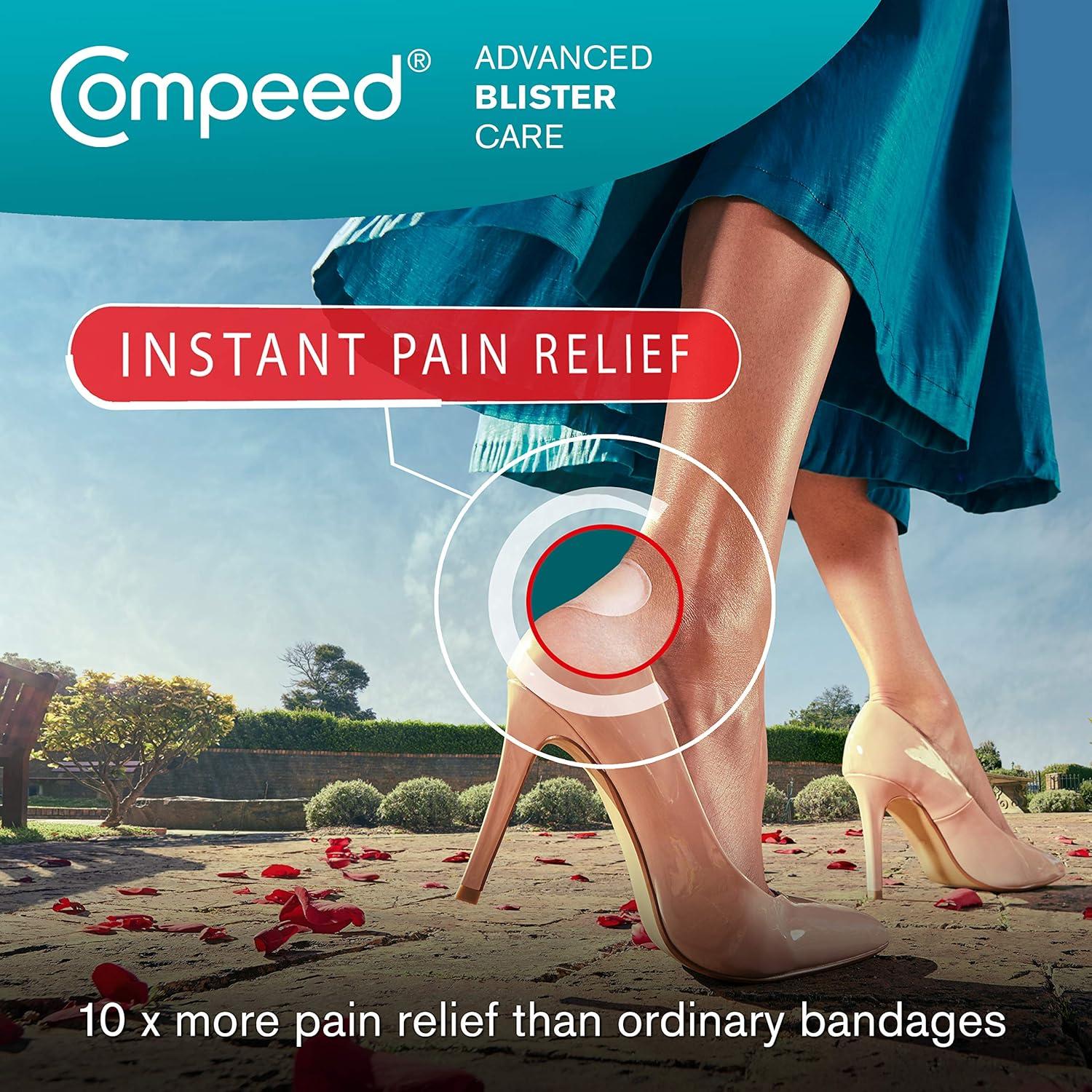 Compeed Advanced Blister Care Cushions 10 Count Medium Pads - 1 Pack ...